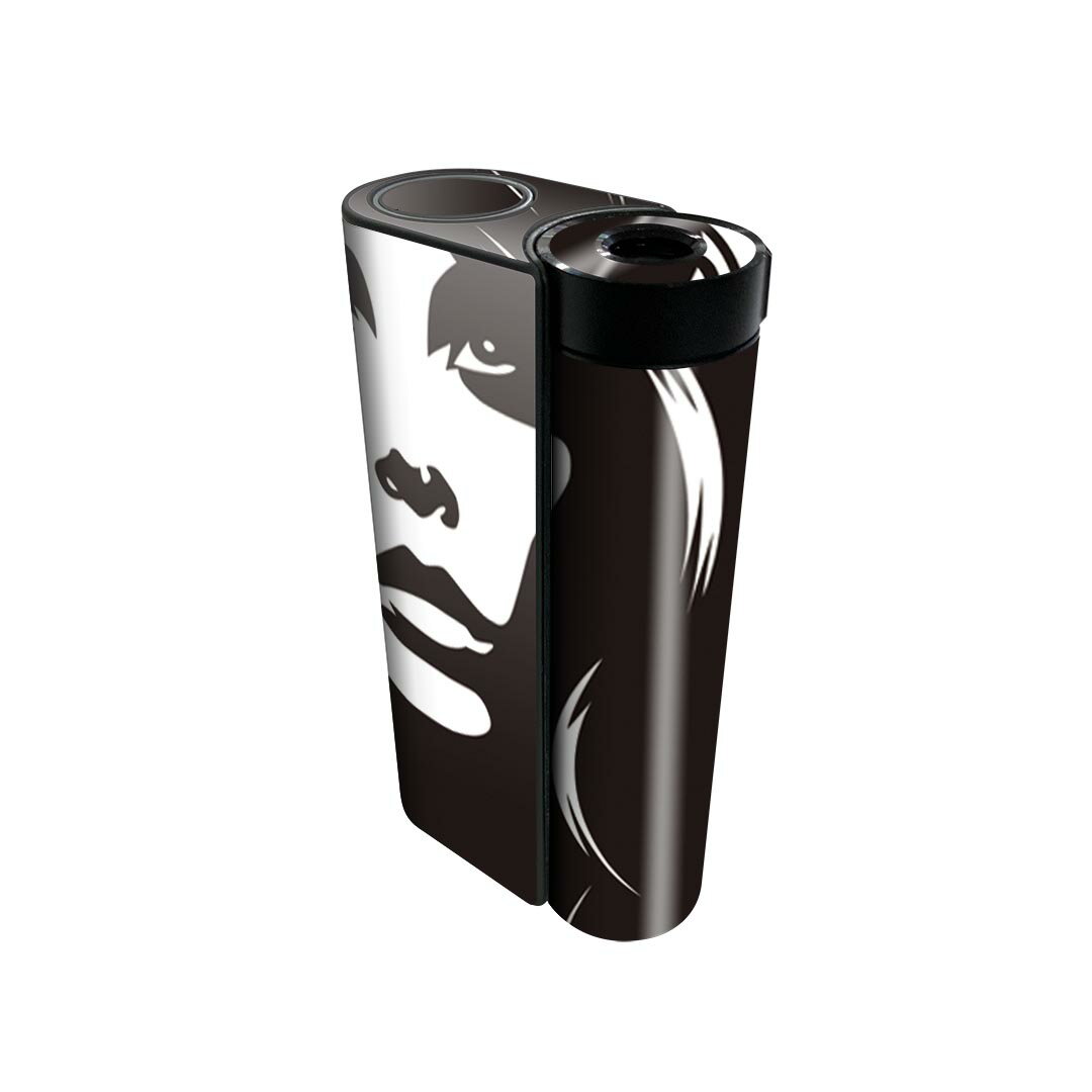 商品特徴・貼るだけでかんたん着せ替え、glo hyperx2 専用デザインスキンシール・高精細プリントで写真と遜色のない仕上がり！半光沢シートでしっとりツヤのある表現力・正面に加え、天面・底面シールがセットで一体感アップ！・ちょっとしたすり...