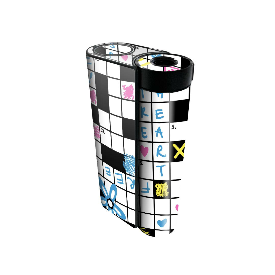 商品特徴・貼るだけでかんたん着せ替え、glo hyperx2 専用デザインスキンシール・高精細プリントで写真と遜色のない仕上がり！半光沢シートでしっとりツヤのある表現力・正面に加え、天面・底面シールがセットで一体感アップ！・ちょっとしたすり...