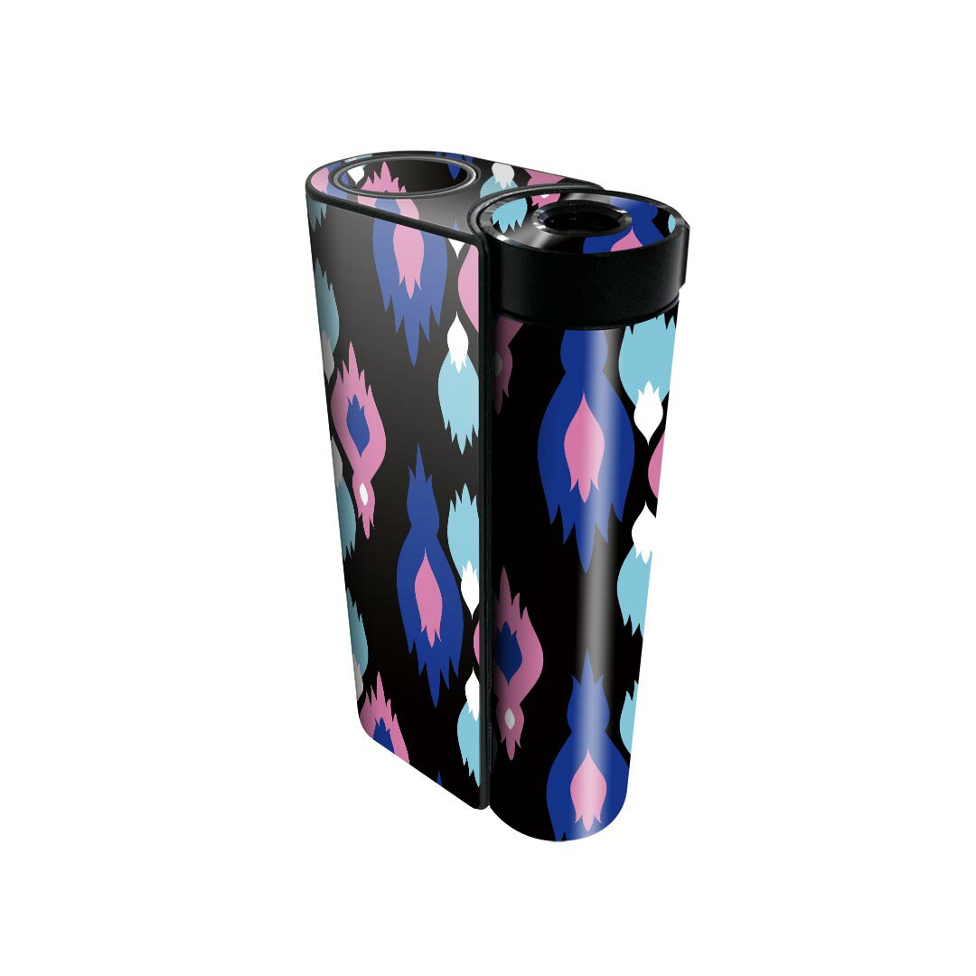 商品特徴・貼るだけでかんたん着せ替え、glo hyperx2 専用デザインスキンシール・高精細プリントで写真と遜色のない仕上がり！半光沢シートでしっとりツヤのある表現力・正面に加え、天面・底面シールがセットで一体感アップ！・ちょっとしたすり...