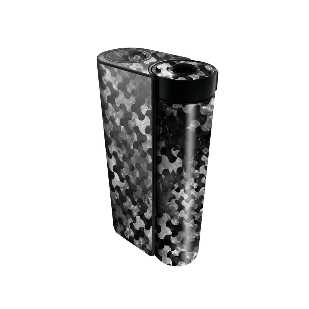 商品特徴・貼るだけでかんたん着せ替え、glo hyperx2 専用デザインスキンシール・高精細プリントで写真と遜色のない仕上がり！半光沢シートでしっとりツヤのある表現力・正面に加え、天面・底面シールがセットで一体感アップ！・ちょっとしたすり...