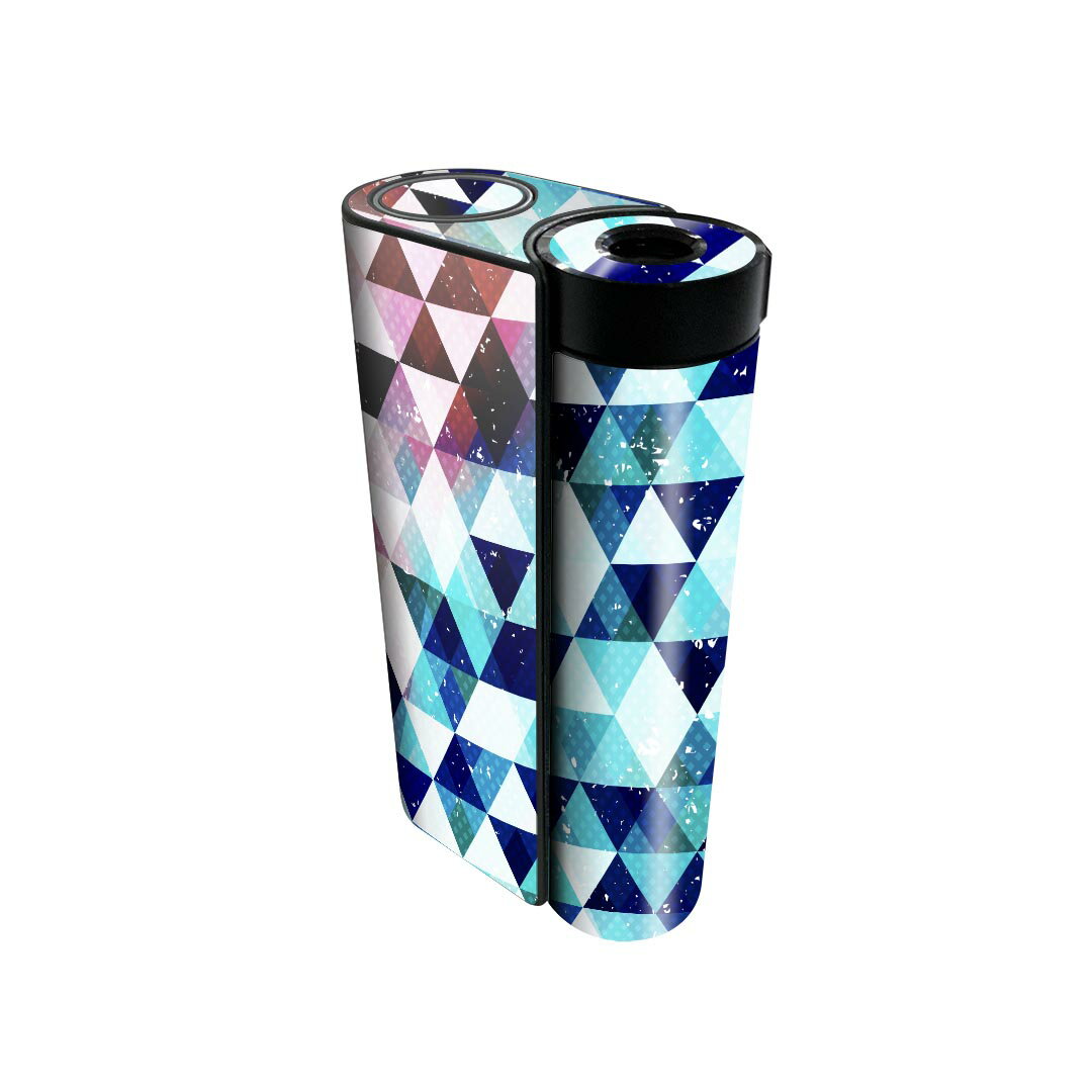 商品特徴・貼るだけでかんたん着せ替え、glo hyperx2 専用デザインスキンシール・高精細プリントで写真と遜色のない仕上がり！半光沢シートでしっとりツヤのある表現力・正面に加え、天面・底面シールがセットで一体感アップ！・ちょっとしたすり...