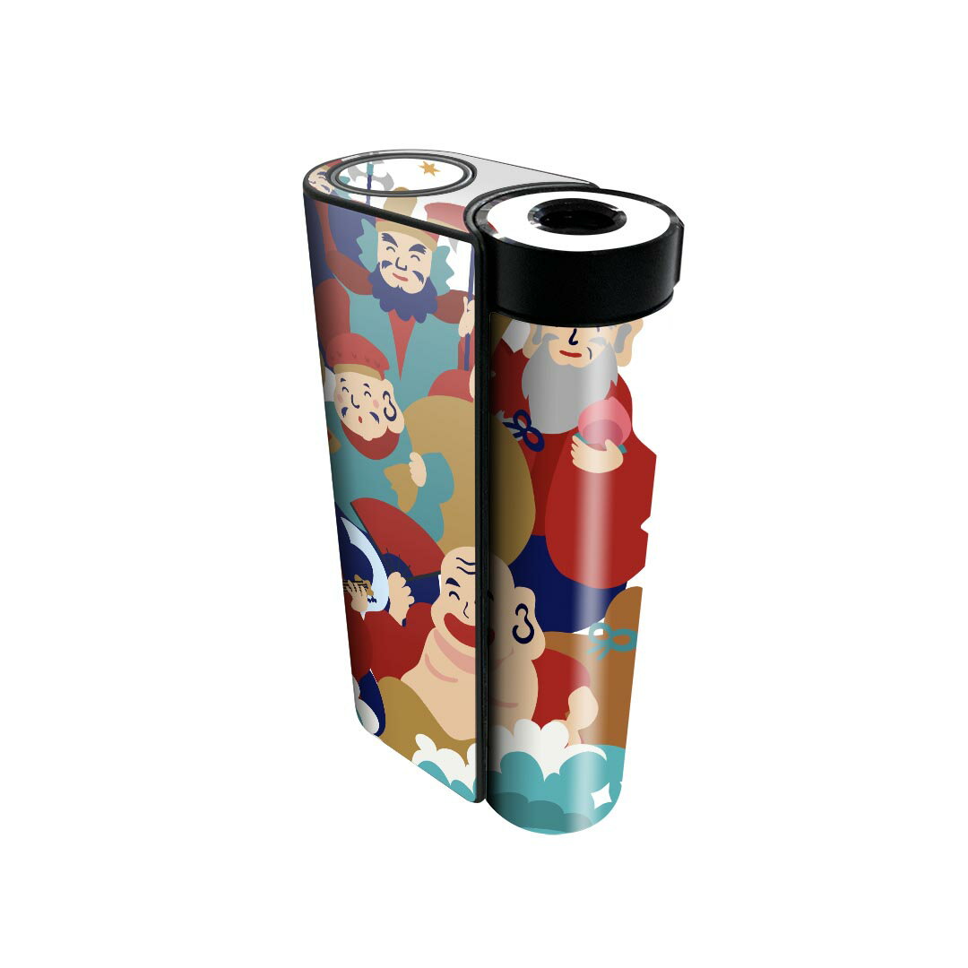 商品特徴・貼るだけでかんたん着せ替え、glo hyperx2 専用デザインスキンシール・高精細プリントで写真と遜色のない仕上がり！半光沢シートでしっとりツヤのある表現力・正面に加え、天面・底面シールがセットで一体感アップ！・ちょっとしたすり...