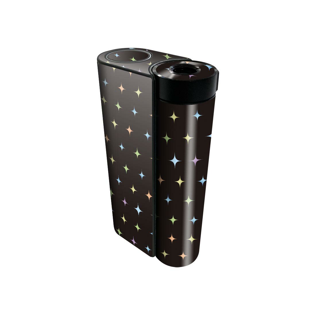 商品特徴・貼るだけでかんたん着せ替え、glo hyperx2 専用デザインスキンシール・高精細プリントで写真と遜色のない仕上がり！半光沢シートでしっとりツヤのある表現力・正面に加え、天面・底面シールがセットで一体感アップ！・ちょっとしたすり...