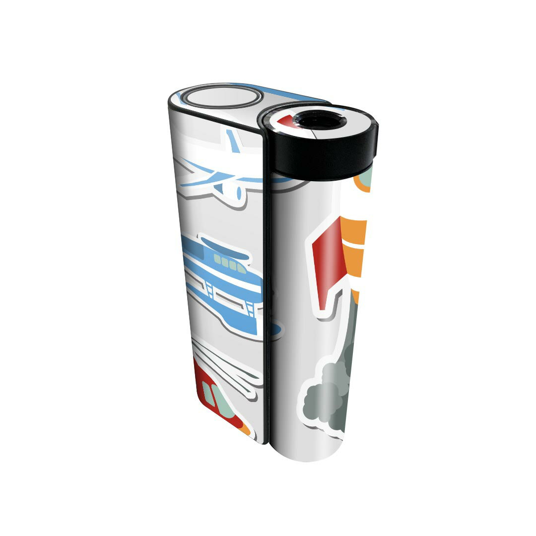 商品特徴・貼るだけでかんたん着せ替え、glo hyperx2 専用デザインスキンシール・高精細プリントで写真と遜色のない仕上がり！半光沢シートでしっとりツヤのある表現力・正面に加え、天面・底面シールがセットで一体感アップ！・ちょっとしたすり...