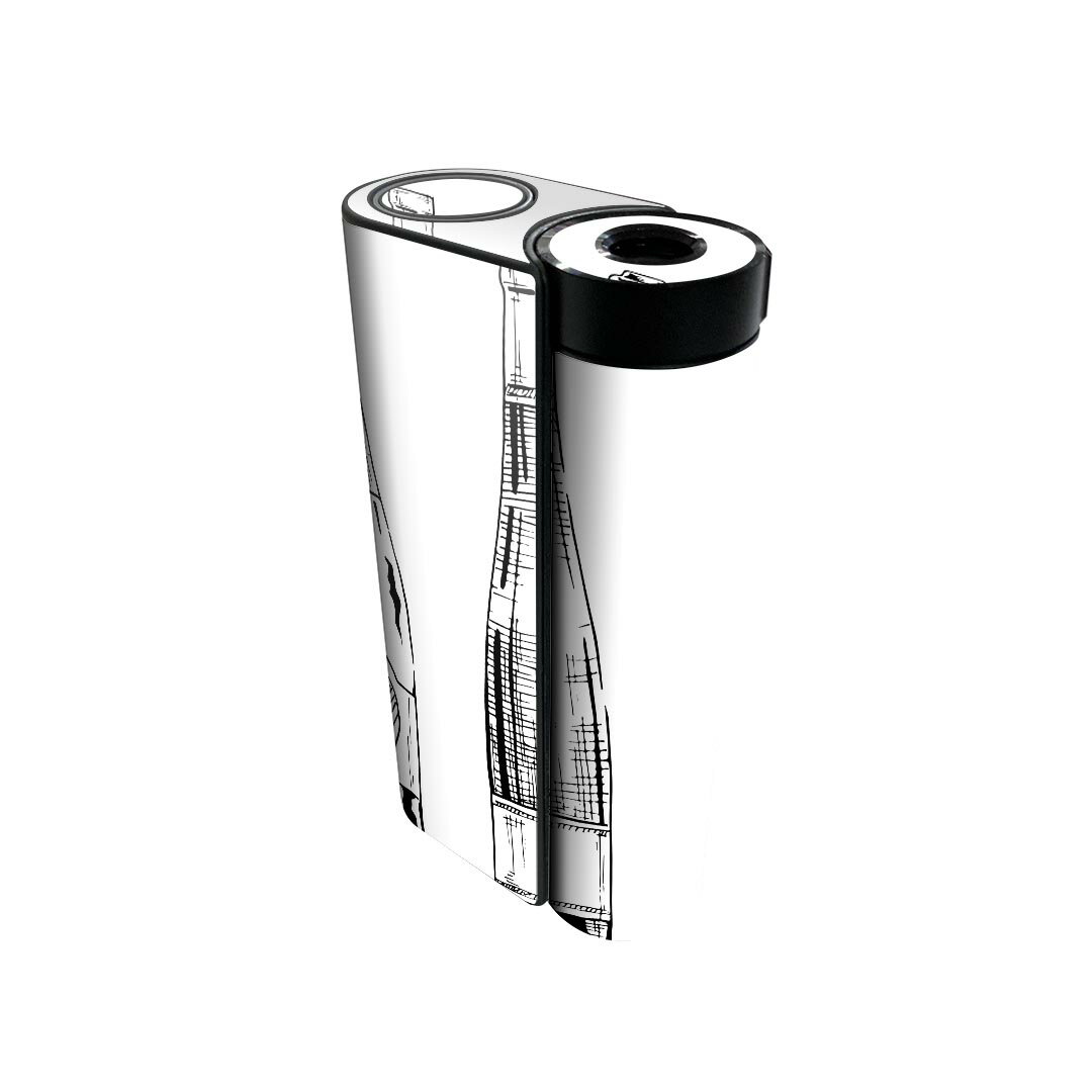 商品特徴・貼るだけでかんたん着せ替え、glo hyperx2 専用デザインスキンシール・高精細プリントで写真と遜色のない仕上がり！半光沢シートでしっとりツヤのある表現力・正面に加え、天面・底面シールがセットで一体感アップ！・ちょっとしたすり...