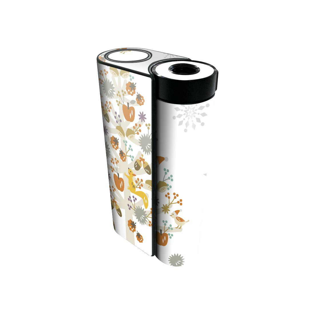 商品特徴・貼るだけでかんたん着せ替え、glo hyperx2 専用デザインスキンシール・高精細プリントで写真と遜色のない仕上がり！半光沢シートでしっとりツヤのある表現力・正面に加え、天面・底面シールがセットで一体感アップ！・ちょっとしたすり...