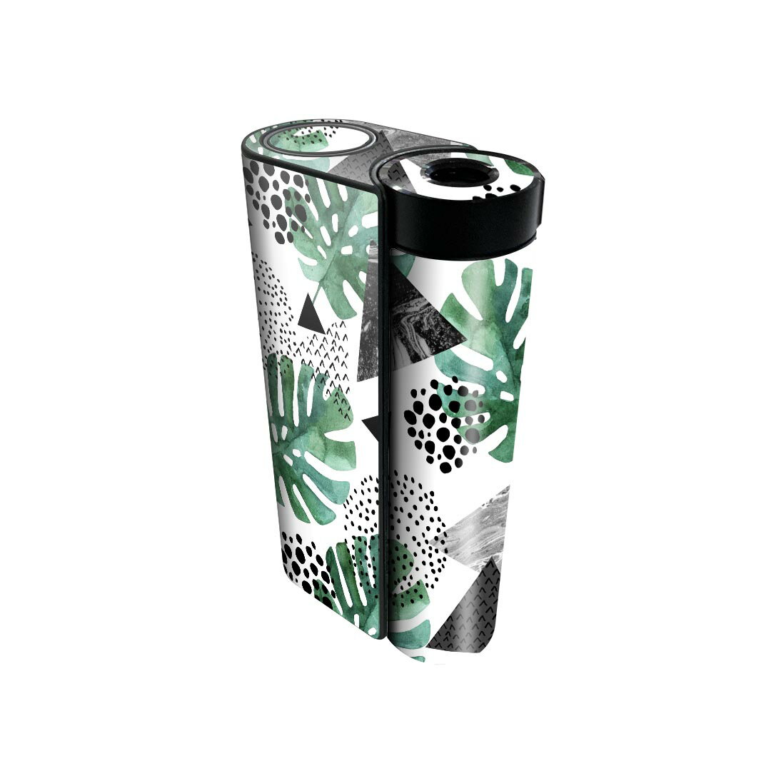 商品特徴・貼るだけでかんたん着せ替え、glo hyperx2 専用デザインスキンシール・高精細プリントで写真と遜色のない仕上がり！半光沢シートでしっとりツヤのある表現力・正面に加え、天面・底面シールがセットで一体感アップ！・ちょっとしたすり...