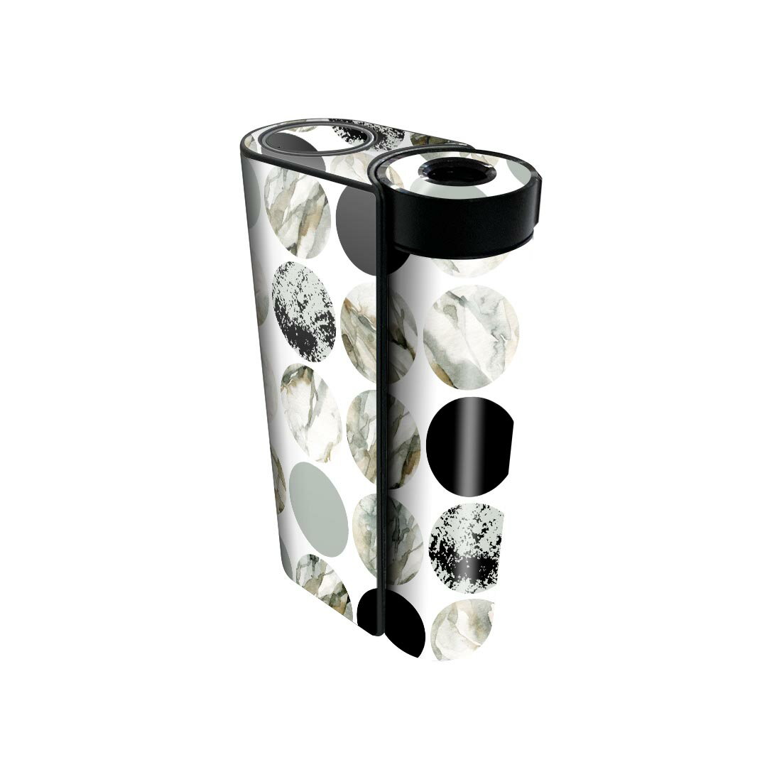 商品特徴・貼るだけでかんたん着せ替え、glo hyperx2 専用デザインスキンシール・高精細プリントで写真と遜色のない仕上がり！半光沢シートでしっとりツヤのある表現力・正面に加え、天面・底面シールがセットで一体感アップ！・ちょっとしたすり...