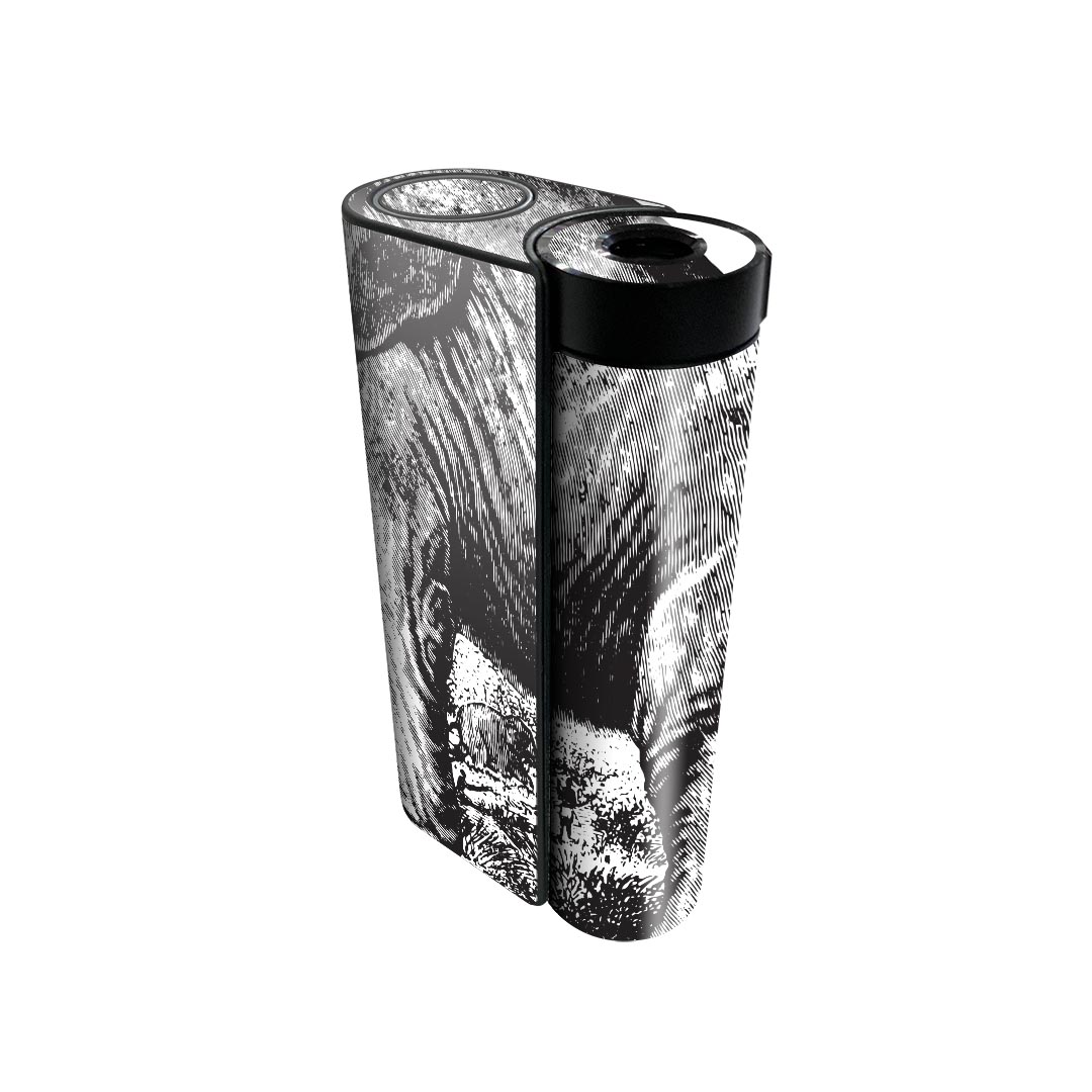 商品特徴・貼るだけでかんたん着せ替え、glo hyperx2 専用デザインスキンシール・高精細プリントで写真と遜色のない仕上がり！半光沢シートでしっとりツヤのある表現力・正面に加え、天面・底面シールがセットで一体感アップ！・ちょっとしたすり...