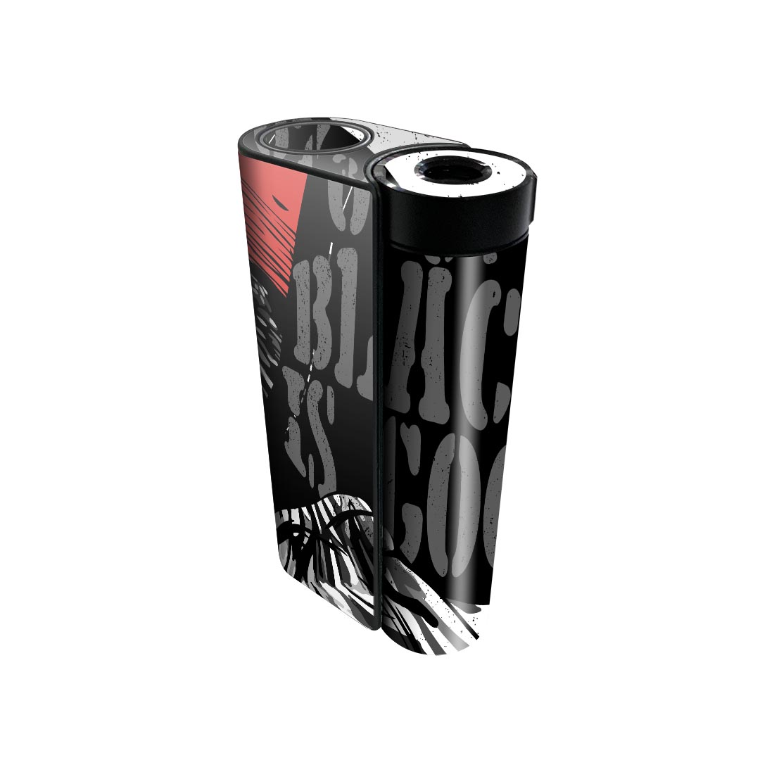 商品特徴・貼るだけでかんたん着せ替え、glo hyperx2 専用デザインスキンシール・高精細プリントで写真と遜色のない仕上がり！半光沢シートでしっとりツヤのある表現力・正面に加え、天面・底面シールがセットで一体感アップ！・ちょっとしたすり...