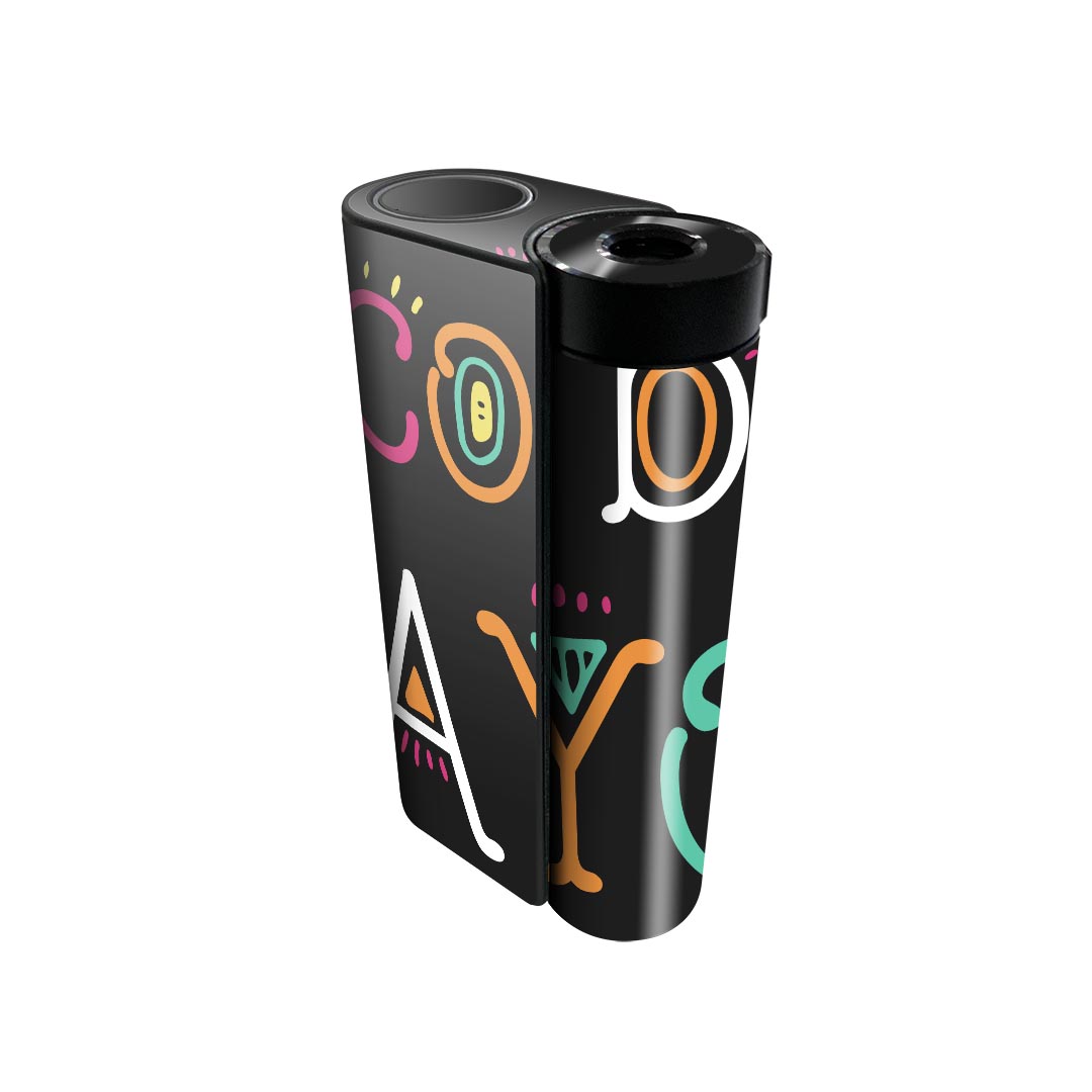 商品特徴・貼るだけでかんたん着せ替え、glo hyperx2 専用デザインスキンシール・高精細プリントで写真と遜色のない仕上がり！半光沢シートでしっとりツヤのある表現力・正面に加え、天面・底面シールがセットで一体感アップ！・ちょっとしたすり...