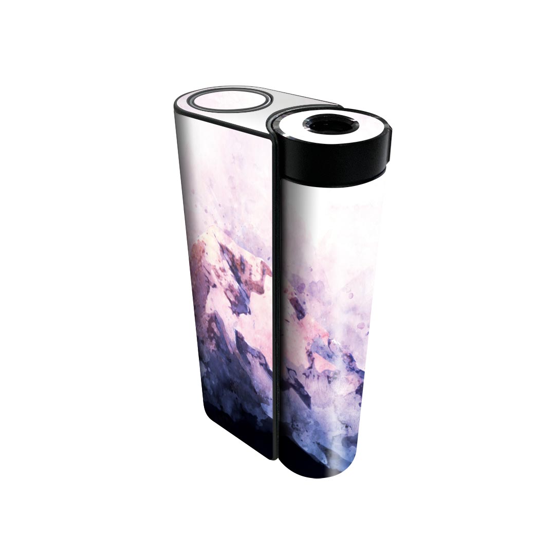 商品特徴・貼るだけでかんたん着せ替え、glo hyperx2 専用デザインスキンシール・高精細プリントで写真と遜色のない仕上がり！半光沢シートでしっとりツヤのある表現力・正面に加え、天面・底面シールがセットで一体感アップ！・ちょっとしたすり...