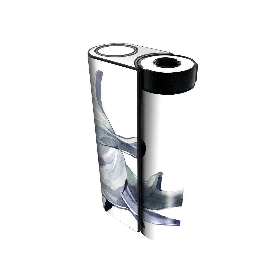 商品特徴・貼るだけでかんたん着せ替え、glo hyperx2 専用デザインスキンシール・高精細プリントで写真と遜色のない仕上がり！半光沢シートでしっとりツヤのある表現力・正面に加え、天面・底面シールがセットで一体感アップ！・ちょっとしたすり...