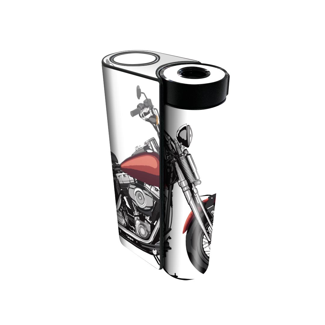 商品特徴・貼るだけでかんたん着せ替え、glo hyperx2 専用デザインスキンシール・高精細プリントで写真と遜色のない仕上がり！半光沢シートでしっとりツヤのある表現力・正面に加え、天面・底面シールがセットで一体感アップ！・ちょっとしたすり...