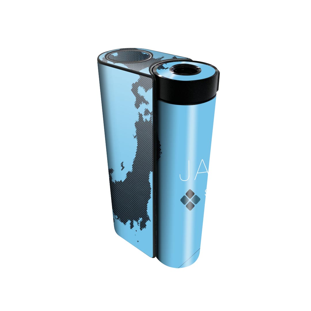 商品特徴・貼るだけでかんたん着せ替え、glo hyperx2 専用デザインスキンシール・高精細プリントで写真と遜色のない仕上がり！半光沢シートでしっとりツヤのある表現力・正面に加え、天面・底面シールがセットで一体感アップ！・ちょっとしたすり...