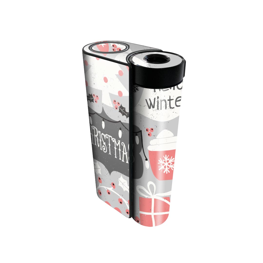 商品特徴・貼るだけでかんたん着せ替え、glo hyperx2 専用デザインスキンシール・高精細プリントで写真と遜色のない仕上がり！半光沢シートでしっとりツヤのある表現力・正面に加え、天面・底面シールがセットで一体感アップ！・ちょっとしたすり...