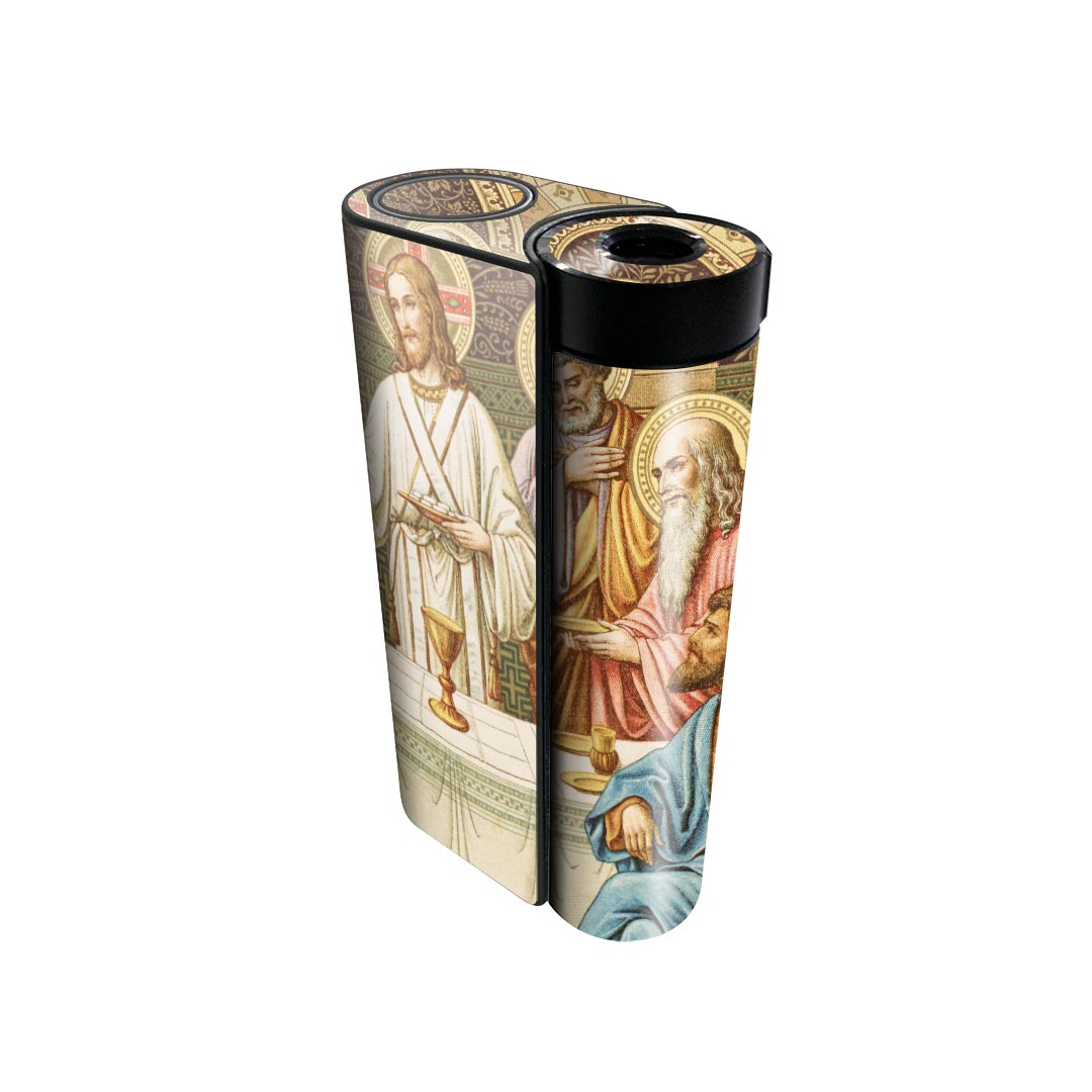 商品特徴・貼るだけでかんたん着せ替え、glo hyperx2 専用デザインスキンシール・高精細プリントで写真と遜色のない仕上がり！半光沢シートでしっとりツヤのある表現力・正面に加え、天面・底面シールがセットで一体感アップ！・ちょっとしたすり...