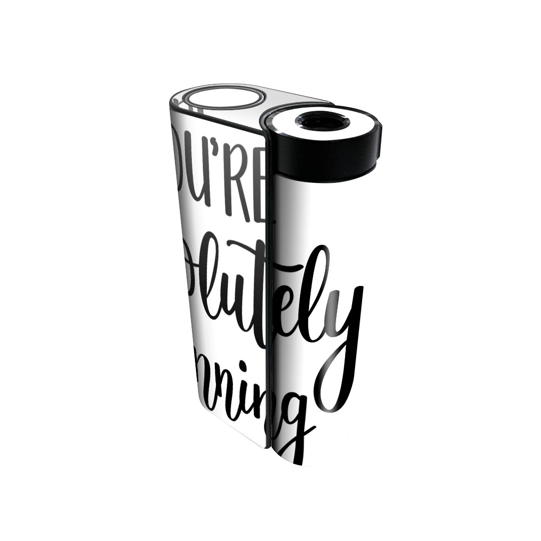 商品特徴・貼るだけでかんたん着せ替え、glo hyperx2 専用デザインスキンシール・高精細プリントで写真と遜色のない仕上がり！半光沢シートでしっとりツヤのある表現力・正面に加え、天面・底面シールがセットで一体感アップ！・ちょっとしたすり...