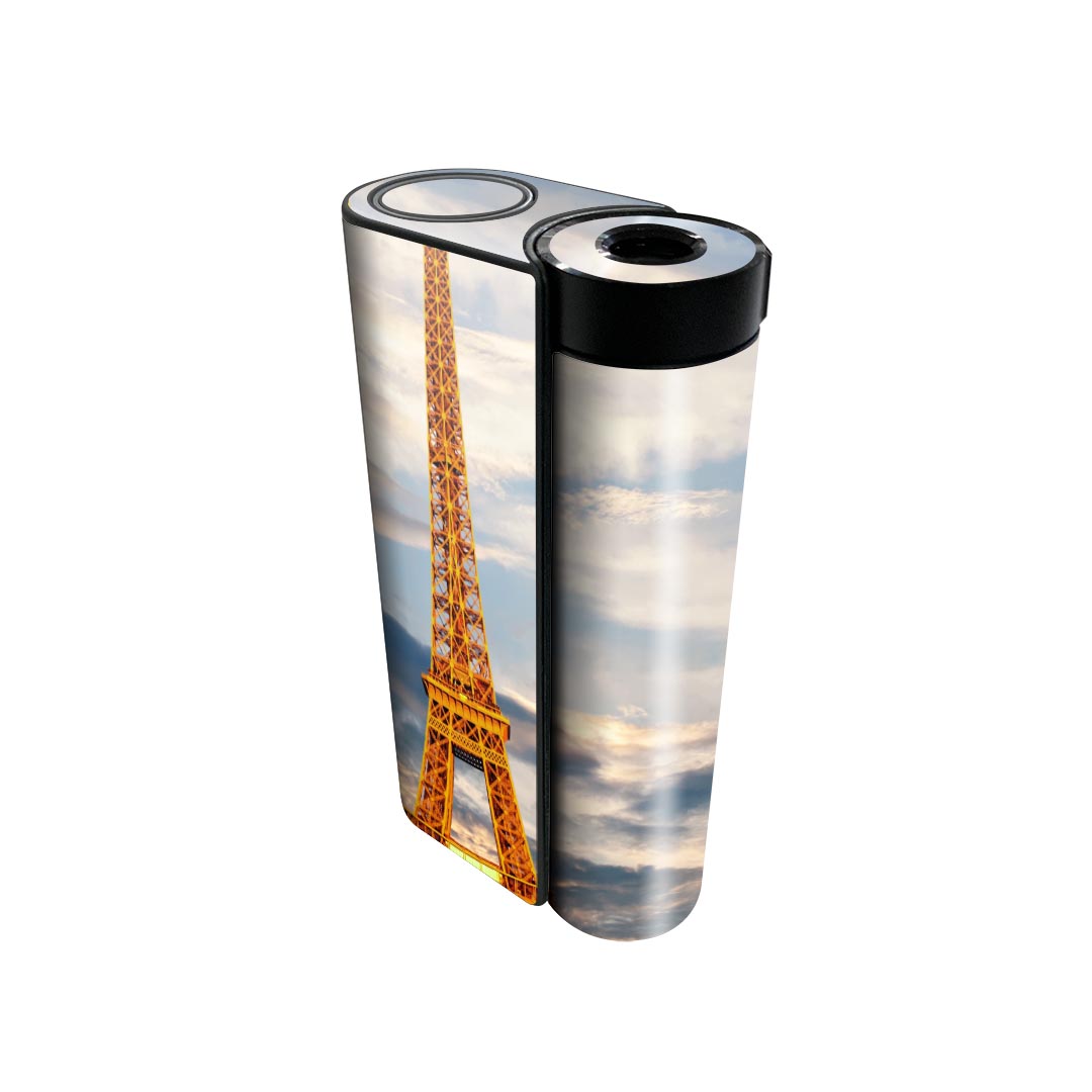 商品特徴・貼るだけでかんたん着せ替え、glo hyperx2 専用デザインスキンシール・高精細プリントで写真と遜色のない仕上がり！半光沢シートでしっとりツヤのある表現力・正面に加え、天面・底面シールがセットで一体感アップ！・ちょっとしたすり...