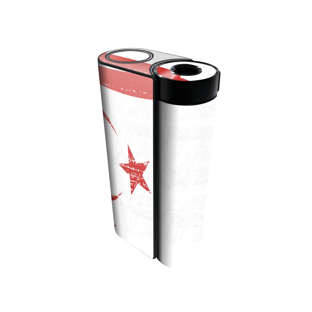 商品特徴・貼るだけでかんたん着せ替え、glo hyperx2 専用デザインスキンシール・高精細プリントで写真と遜色のない仕上がり！半光沢シートでしっとりツヤのある表現力・正面に加え、天面・底面シールがセットで一体感アップ！・ちょっとしたすり...