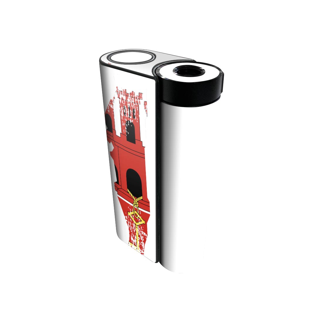 商品特徴・貼るだけでかんたん着せ替え、glo hyperx2 専用デザインスキンシール・高精細プリントで写真と遜色のない仕上がり！半光沢シートでしっとりツヤのある表現力・正面に加え、天面・底面シールがセットで一体感アップ！・ちょっとしたすり...