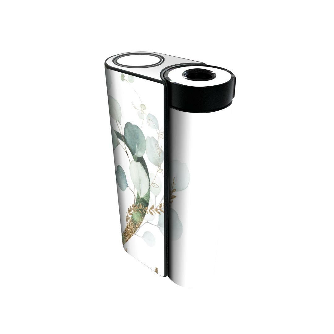 商品特徴・貼るだけでかんたん着せ替え、glo hyperx2 専用デザインスキンシール・高精細プリントで写真と遜色のない仕上がり！半光沢シートでしっとりツヤのある表現力・正面に加え、天面・底面シールがセットで一体感アップ！・ちょっとしたすり...