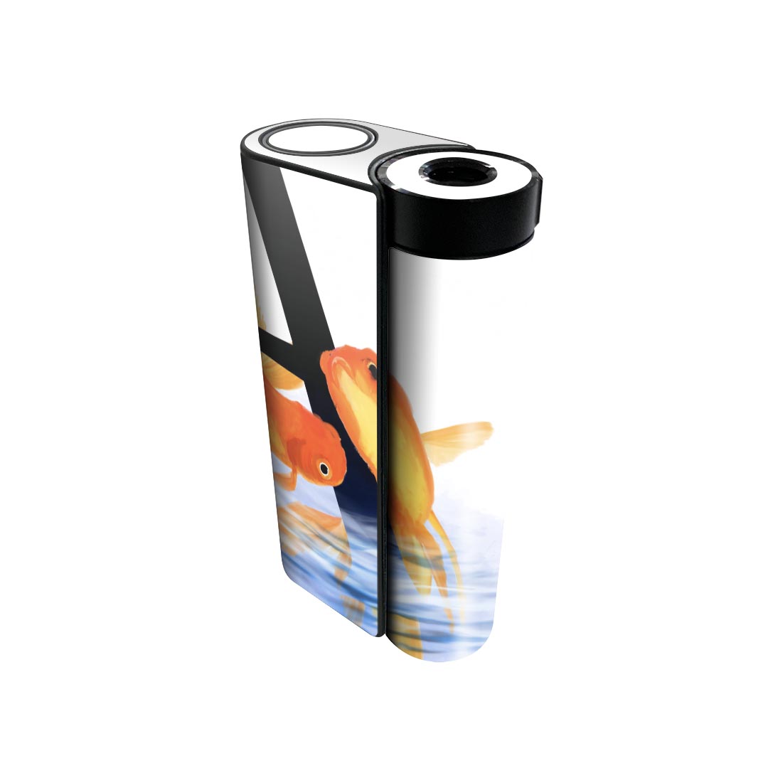 商品特徴・貼るだけでかんたん着せ替え、glo hyperx2 専用デザインスキンシール・高精細プリントで写真と遜色のない仕上がり！半光沢シートでしっとりツヤのある表現力・正面に加え、天面・底面シールがセットで一体感アップ！・ちょっとしたすり...