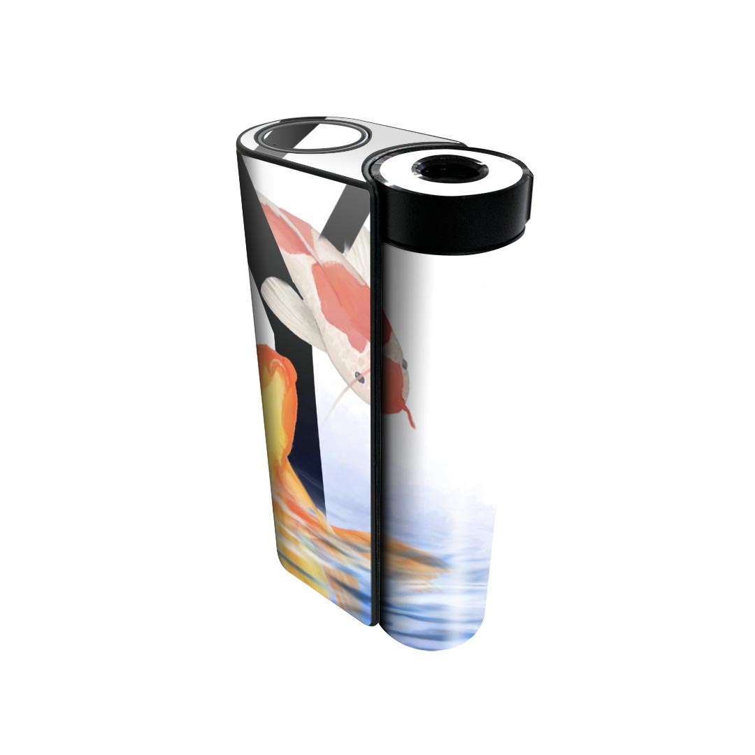 商品特徴・貼るだけでかんたん着せ替え、glo hyperx2 専用デザインスキンシール・高精細プリントで写真と遜色のない仕上がり！半光沢シートでしっとりツヤのある表現力・正面に加え、天面・底面シールがセットで一体感アップ！・ちょっとしたすり...