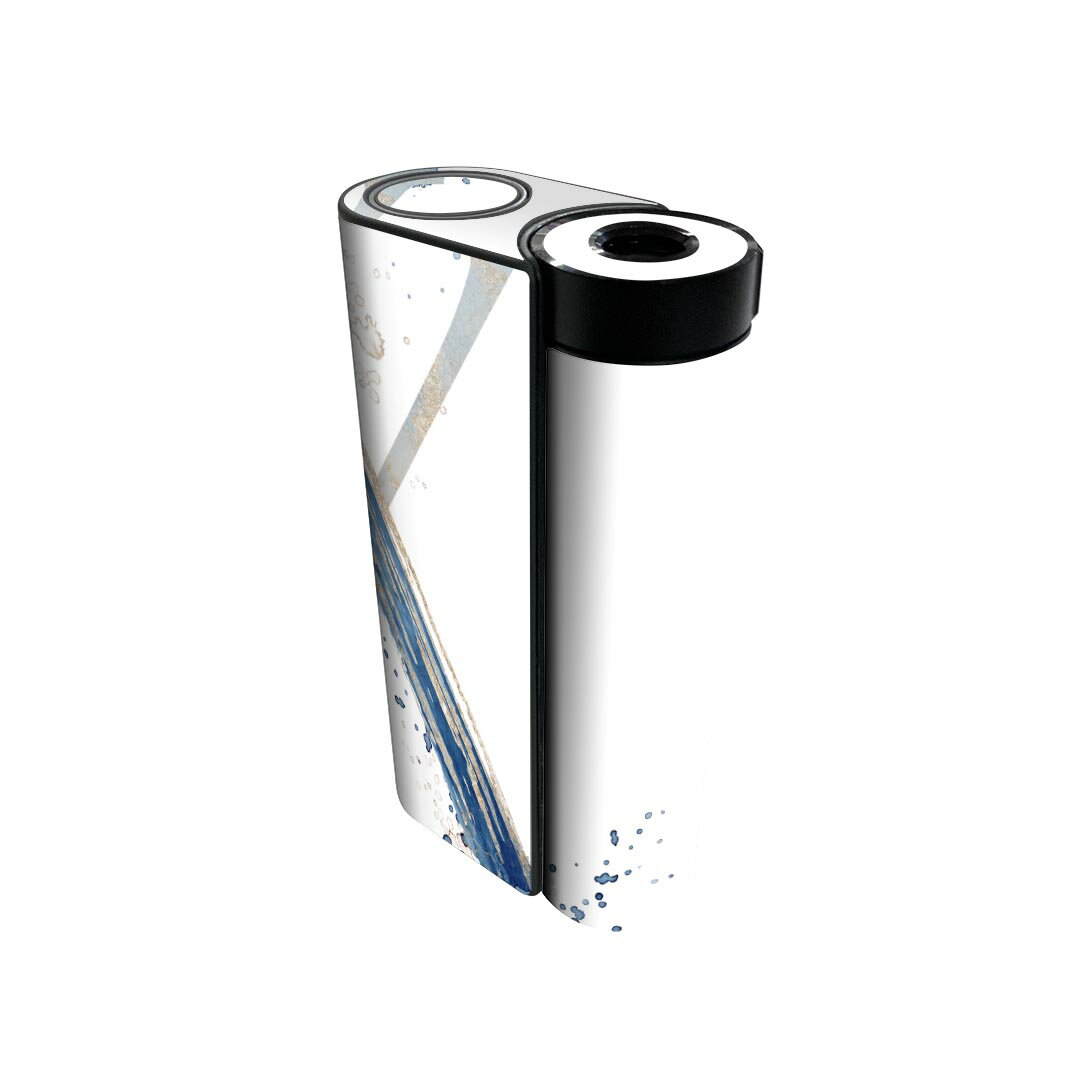 商品特徴・貼るだけでかんたん着せ替え、glo hyperx2 専用デザインスキンシール・高精細プリントで写真と遜色のない仕上がり！半光沢シートでしっとりツヤのある表現力・正面に加え、天面・底面シールがセットで一体感アップ！・ちょっとしたすり...