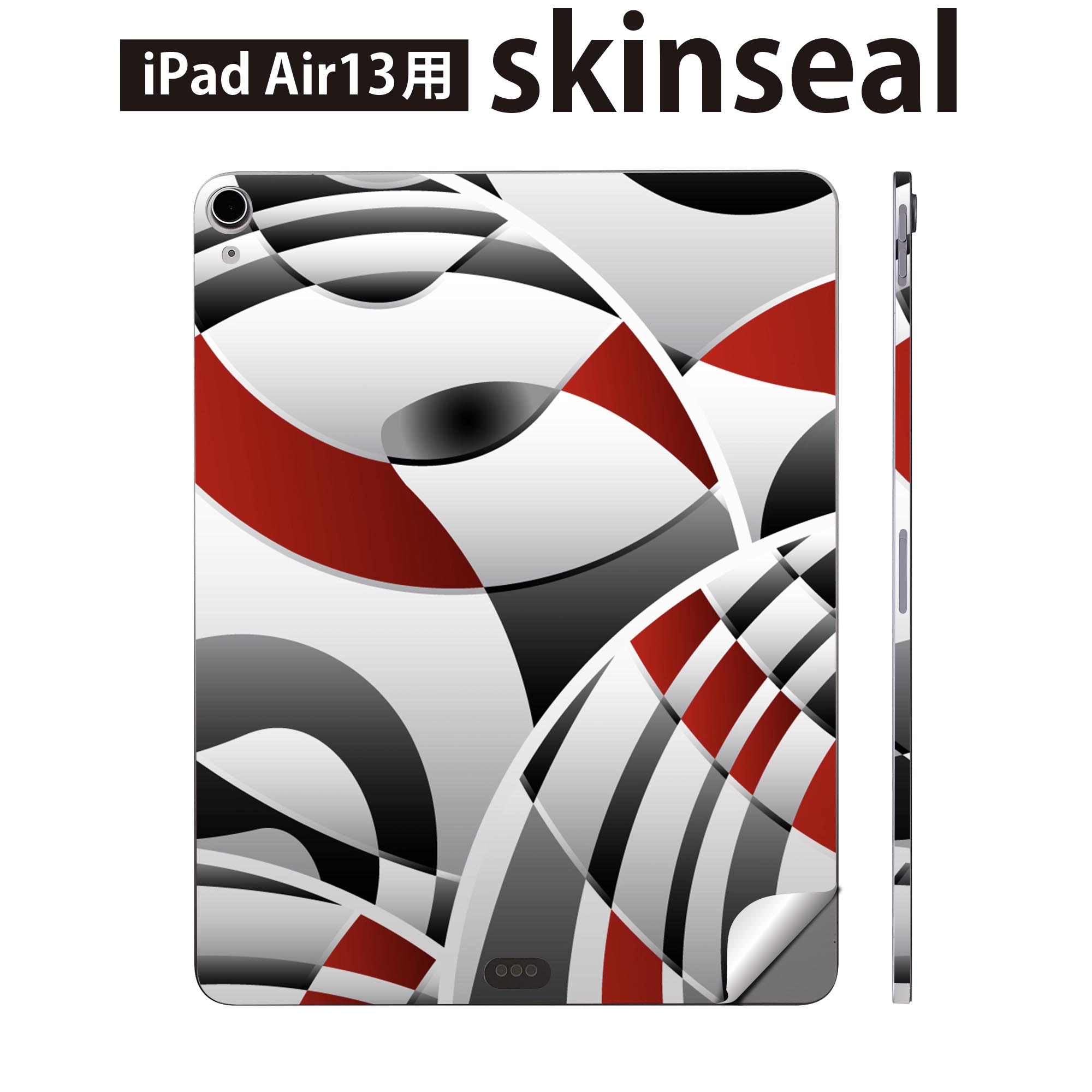 商品特徴・貼るだけでおしゃれに簡単着せ替え、iPadair 13 全面デザインスキンシール！・高精細プリントで写真と遜色がない仕上がり！・ちょっとしたすり傷から端末を保護！・「裸で持つ派」の人にはもちろん、お手持ちのクリアケース付けてもOK...