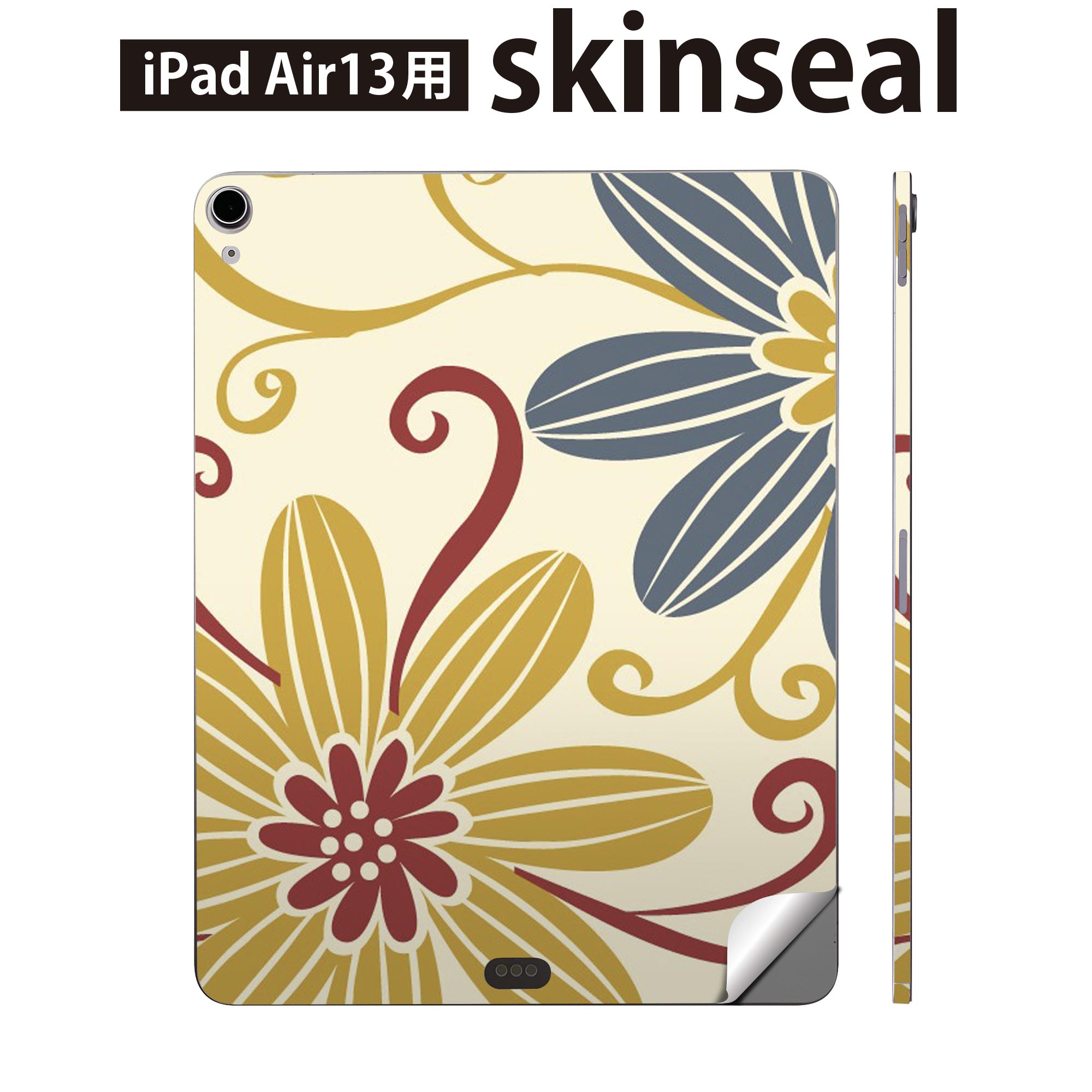商品特徴・貼るだけでおしゃれに簡単着せ替え、iPadair 13 全面デザインスキンシール！・高精細プリントで写真と遜色がない仕上がり！・ちょっとしたすり傷から端末を保護！・「裸で持つ派」の人にはもちろん、お手持ちのクリアケース付けてもOK...