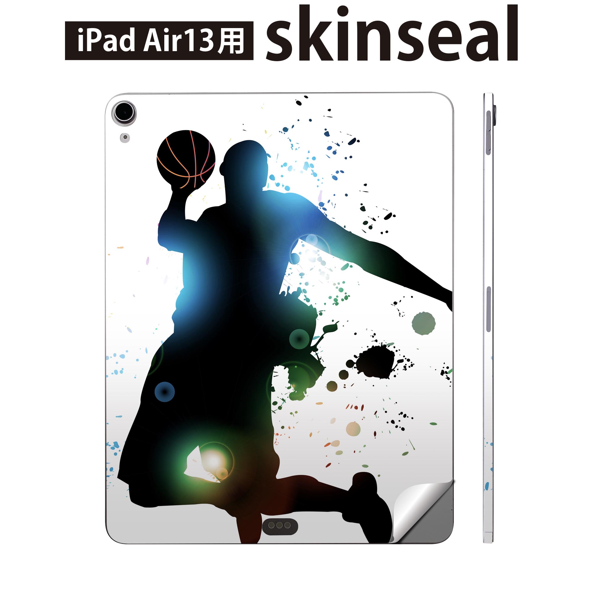 商品特徴・貼るだけでおしゃれに簡単着せ替え、iPadair 13 全面デザインスキンシール！・高精細プリントで写真と遜色がない仕上がり！・ちょっとしたすり傷から端末を保護！・「裸で持つ派」の人にはもちろん、お手持ちのクリアケース付けてもOK...