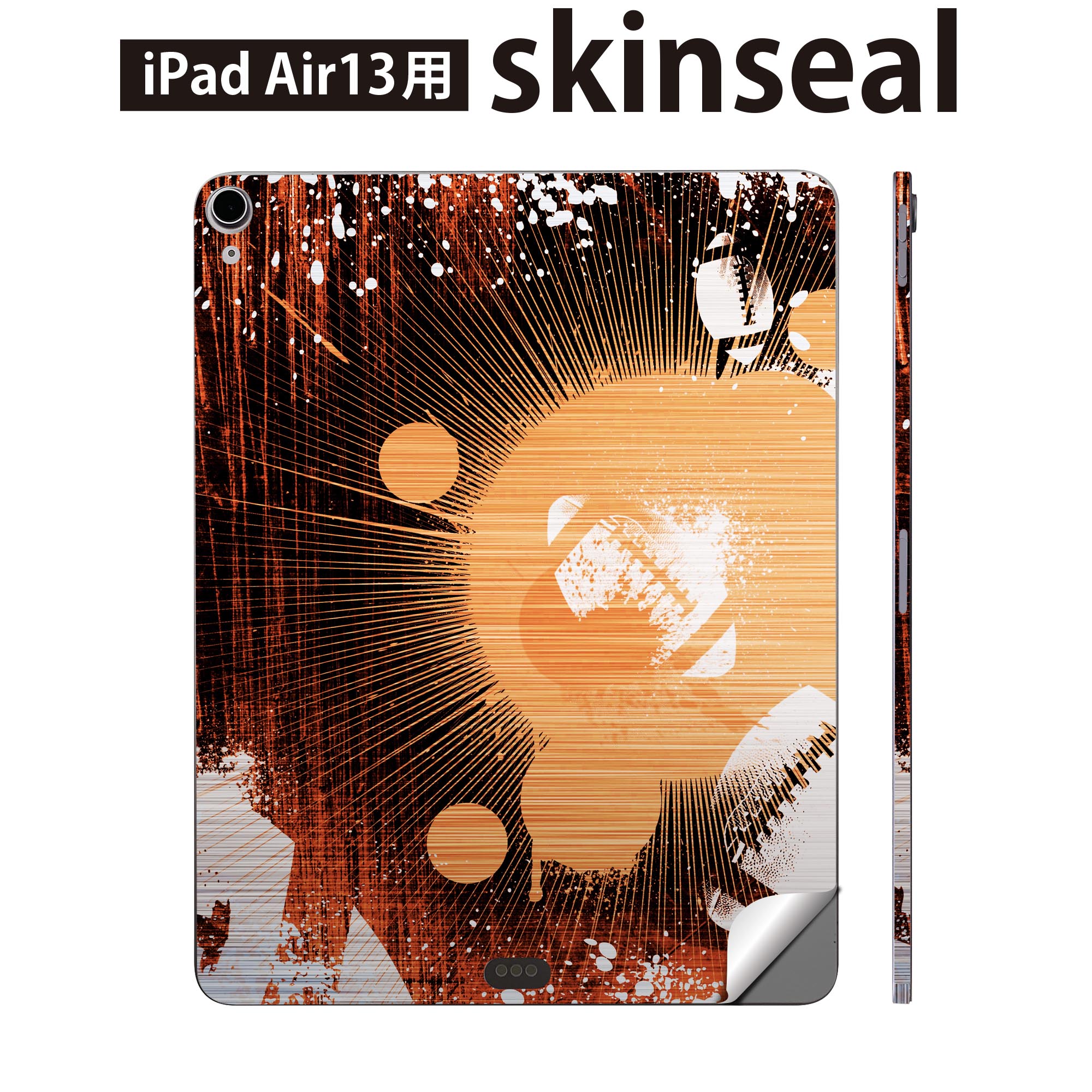 商品特徴・貼るだけでおしゃれに簡単着せ替え、iPadair 13 全面デザインスキンシール！・高精細プリントで写真と遜色がない仕上がり！・ちょっとしたすり傷から端末を保護！・「裸で持つ派」の人にはもちろん、お手持ちのクリアケース付けてもOK...