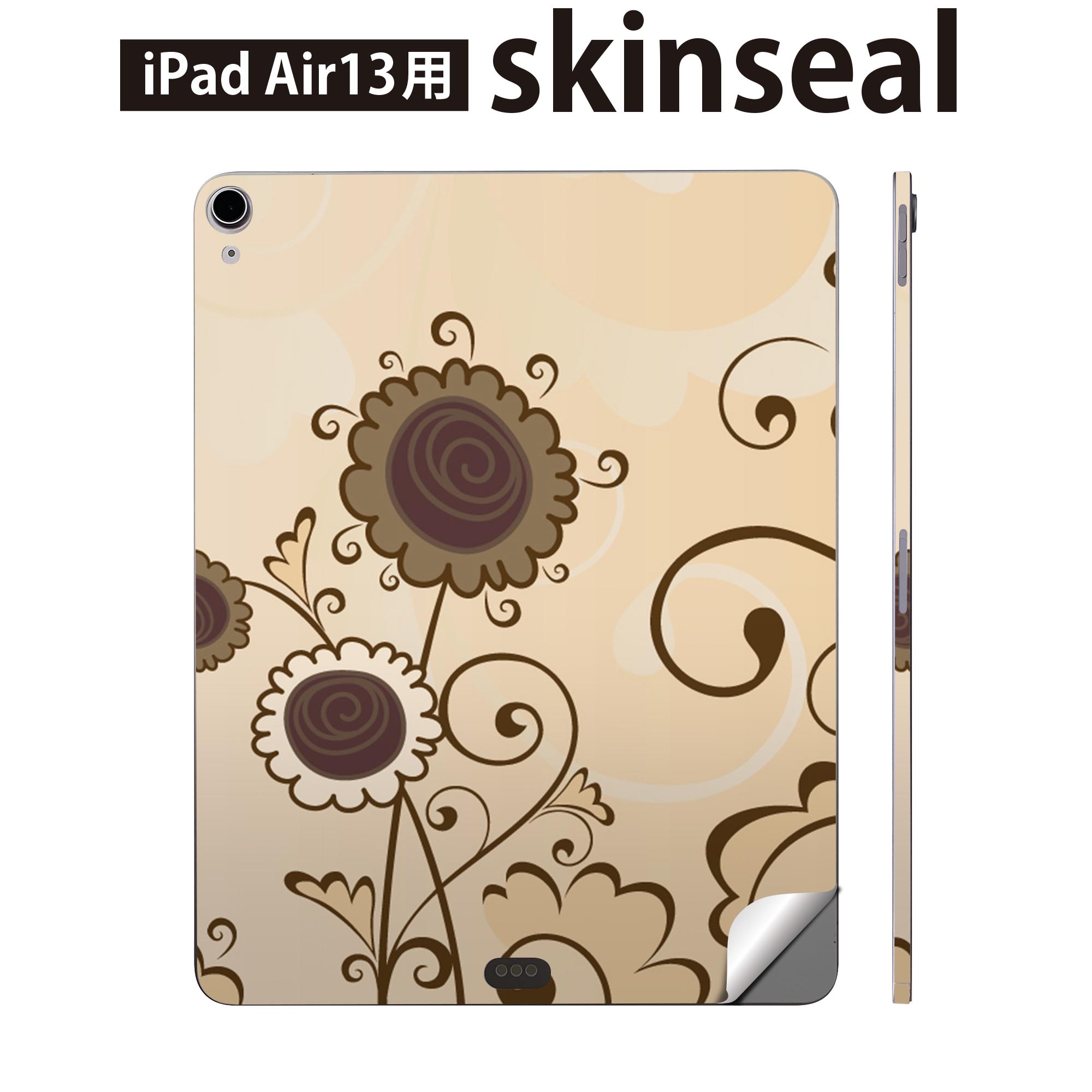 商品特徴・貼るだけでおしゃれに簡単着せ替え、iPadair 13 全面デザインスキンシール！・高精細プリントで写真と遜色がない仕上がり！・ちょっとしたすり傷から端末を保護！・「裸で持つ派」の人にはもちろん、お手持ちのクリアケース付けてもOK...