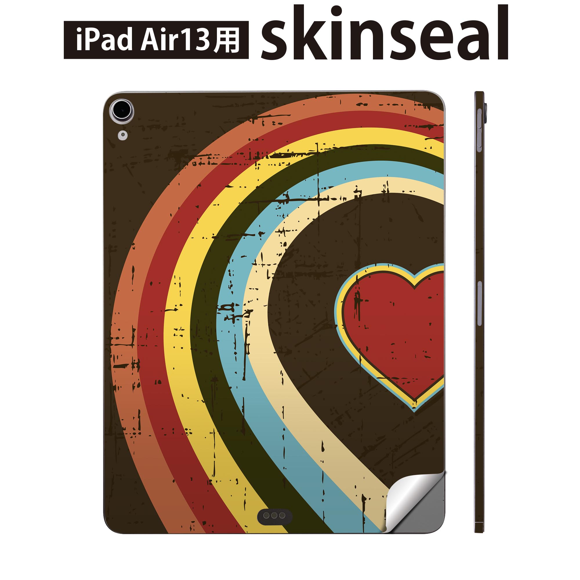 商品特徴・貼るだけでおしゃれに簡単着せ替え、iPadair 13 全面デザインスキンシール！・高精細プリントで写真と遜色がない仕上がり！・ちょっとしたすり傷から端末を保護！・「裸で持つ派」の人にはもちろん、お手持ちのクリアケース付けてもOK...