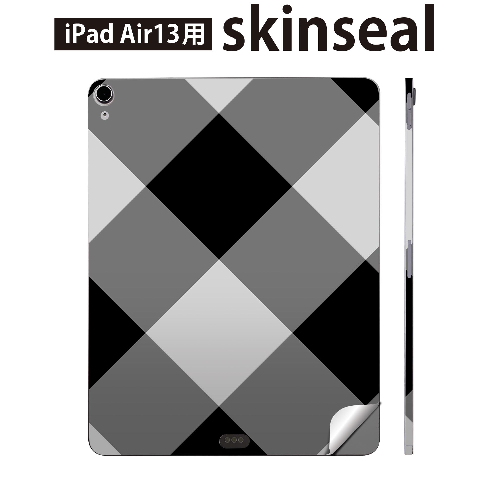 商品特徴・貼るだけでおしゃれに簡単着せ替え、iPadair 13 全面デザインスキンシール！・高精細プリントで写真と遜色がない仕上がり！・ちょっとしたすり傷から端末を保護！・「裸で持つ派」の人にはもちろん、お手持ちのクリアケース付けてもOK...