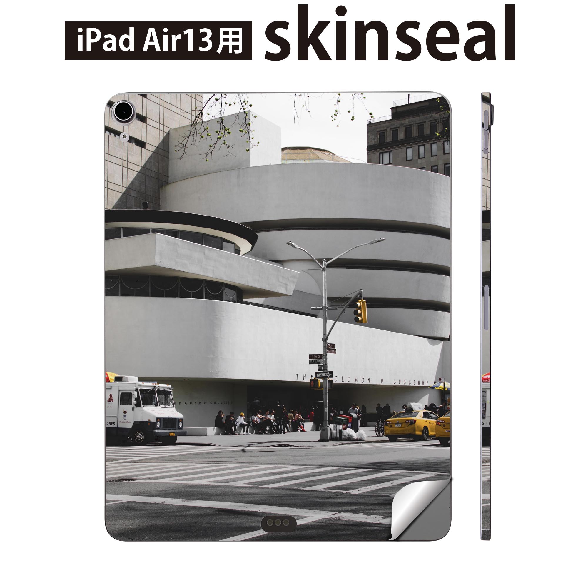 商品特徴・貼るだけでおしゃれに簡単着せ替え、iPadair 13 全面デザインスキンシール！・高精細プリントで写真と遜色がない仕上がり！・ちょっとしたすり傷から端末を保護！・「裸で持つ派」の人にはもちろん、お手持ちのクリアケース付けてもOK...