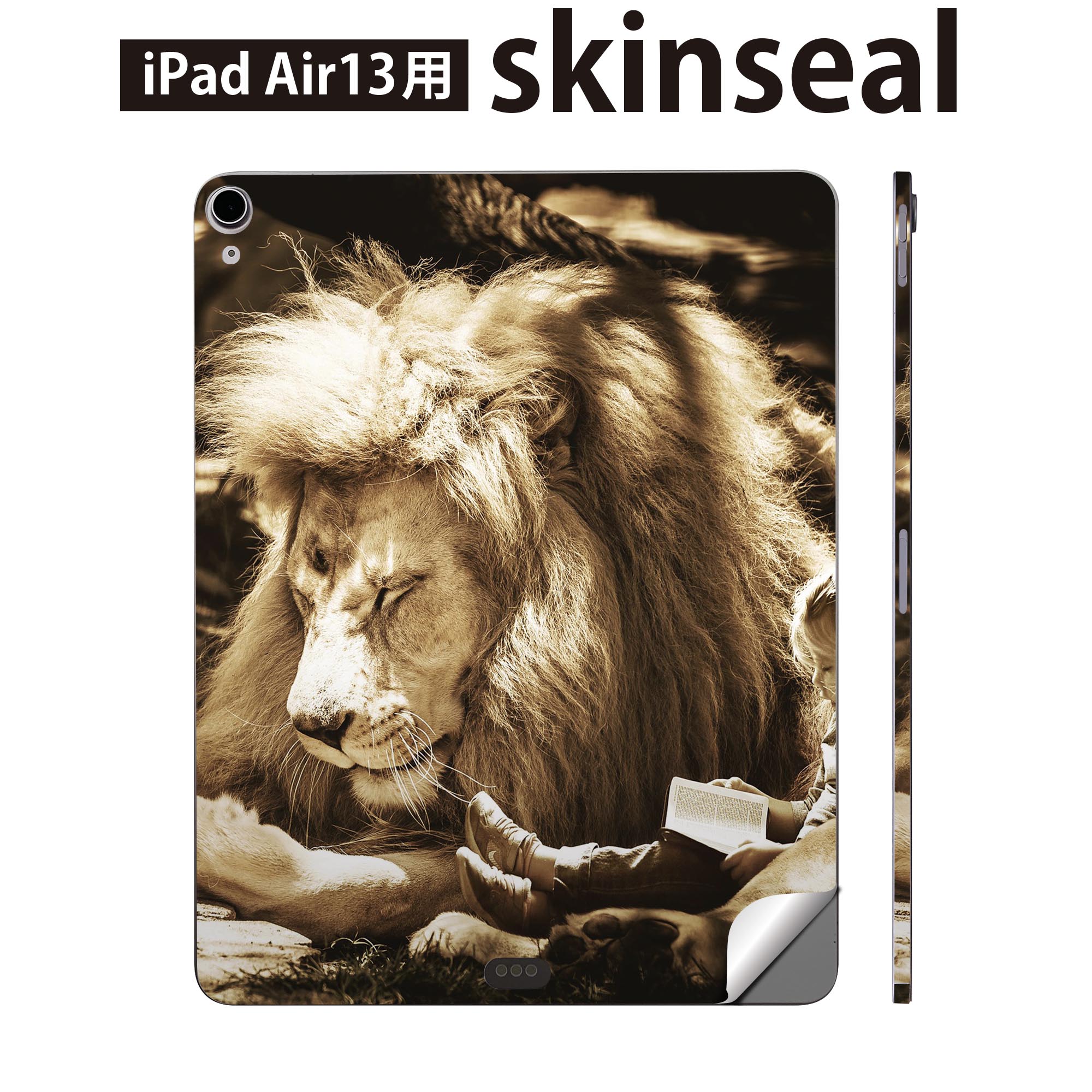 商品特徴・貼るだけでおしゃれに簡単着せ替え、iPadair 13 全面デザインスキンシール！・高精細プリントで写真と遜色がない仕上がり！・ちょっとしたすり傷から端末を保護！・「裸で持つ派」の人にはもちろん、お手持ちのクリアケース付けてもOK...