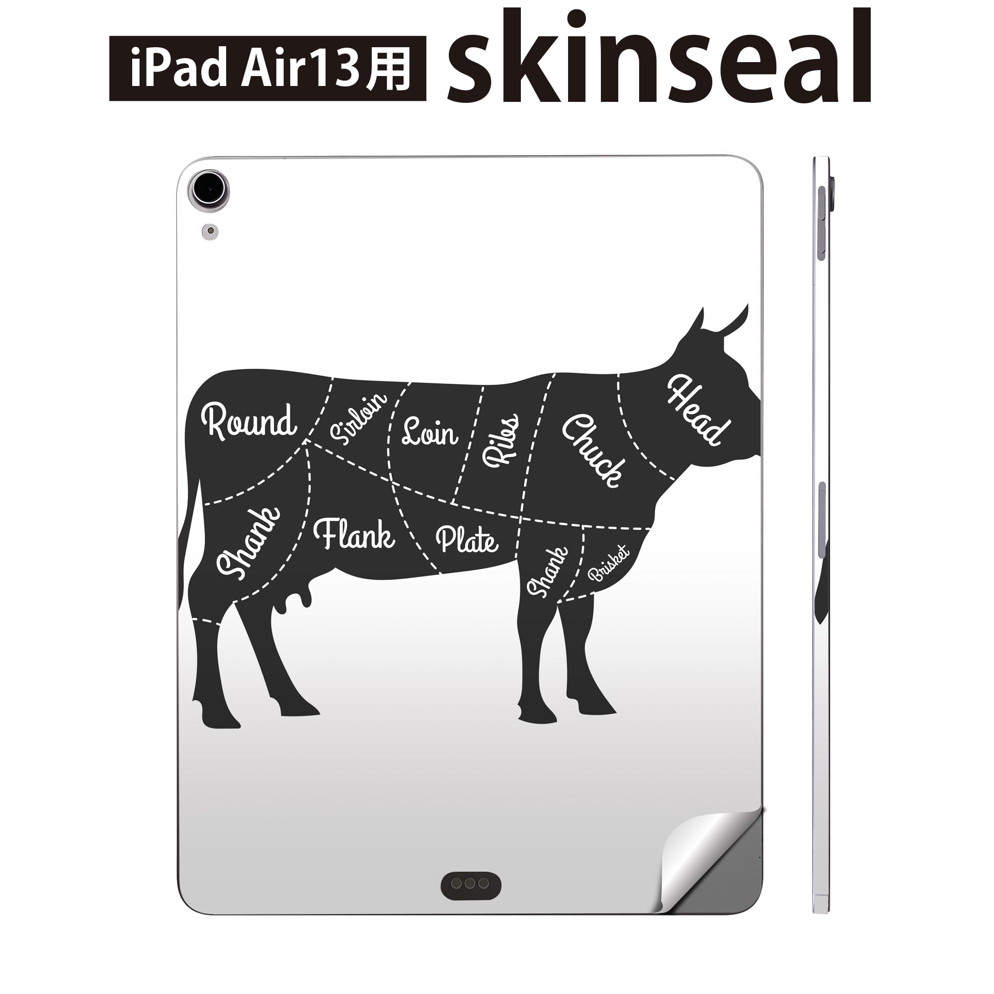 商品特徴・貼るだけでおしゃれに簡単着せ替え、iPadair 13 全面デザインスキンシール！・高精細プリントで写真と遜色がない仕上がり！・ちょっとしたすり傷から端末を保護！・「裸で持つ派」の人にはもちろん、お手持ちのクリアケース付けてもOK...