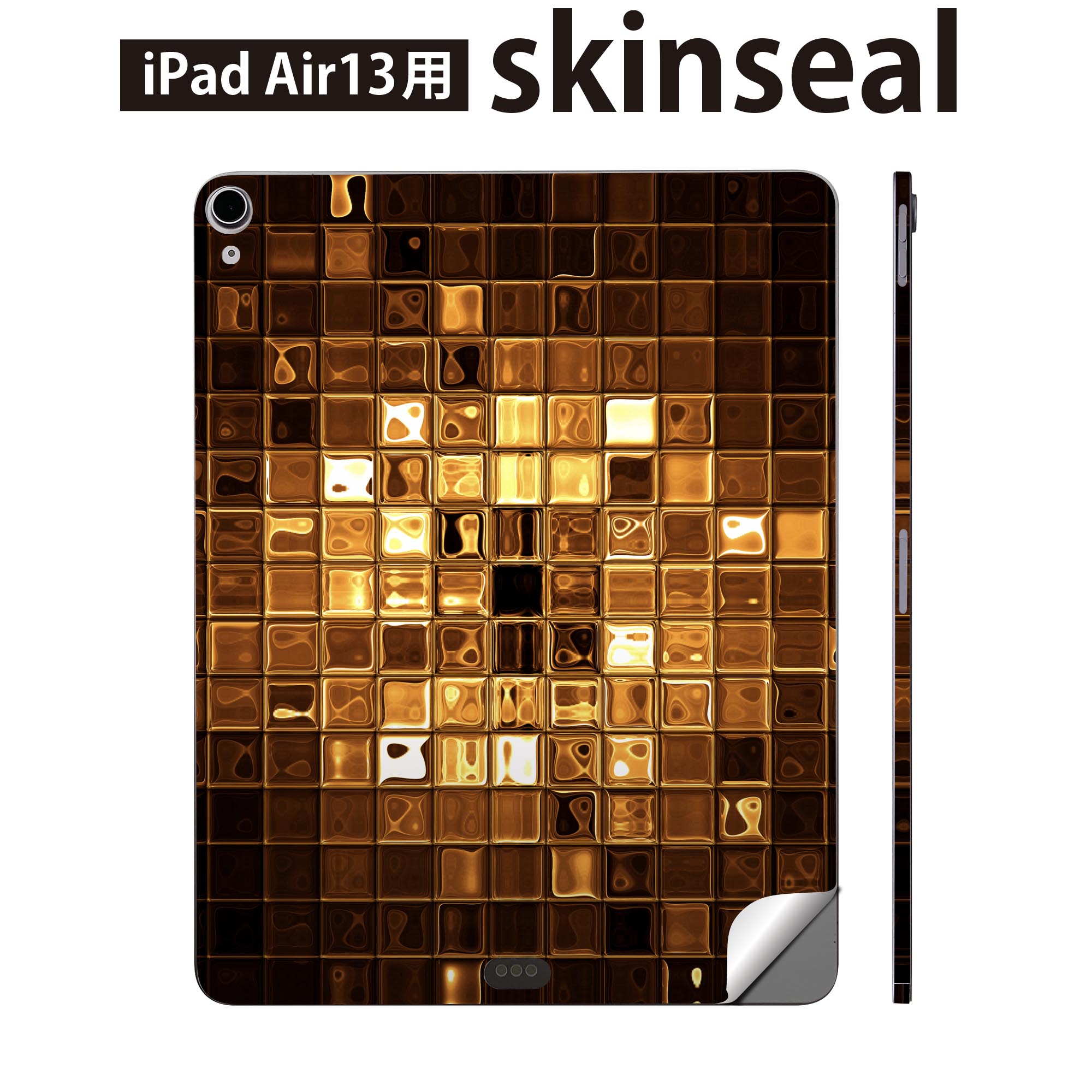 商品特徴・貼るだけでおしゃれに簡単着せ替え、iPadair 13 全面デザインスキンシール！・高精細プリントで写真と遜色がない仕上がり！・ちょっとしたすり傷から端末を保護！・「裸で持つ派」の人にはもちろん、お手持ちのクリアケース付けてもOK...