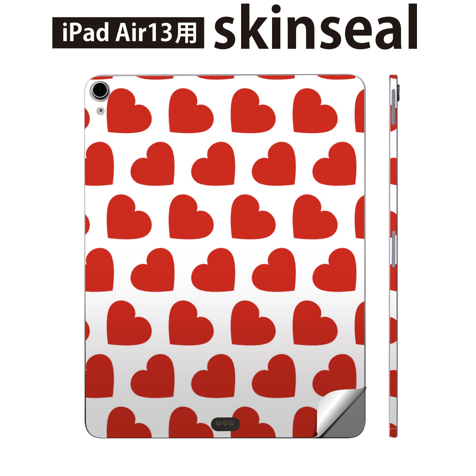 商品特徴・貼るだけでおしゃれに簡単着せ替え、iPadair 13 全面デザインスキンシール！・高精細プリントで写真と遜色がない仕上がり！・ちょっとしたすり傷から端末を保護！・「裸で持つ派」の人にはもちろん、お手持ちのクリアケース付けてもOK...