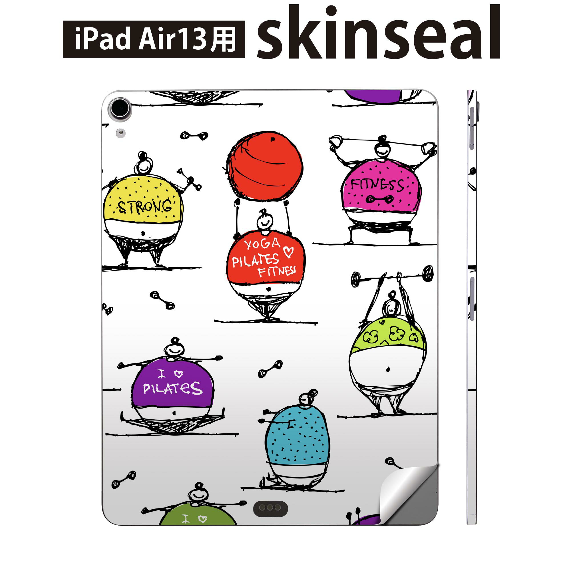 商品特徴・貼るだけでおしゃれに簡単着せ替え、iPadair 13 全面デザインスキンシール！・高精細プリントで写真と遜色がない仕上がり！・ちょっとしたすり傷から端末を保護！・「裸で持つ派」の人にはもちろん、お手持ちのクリアケース付けてもOK...