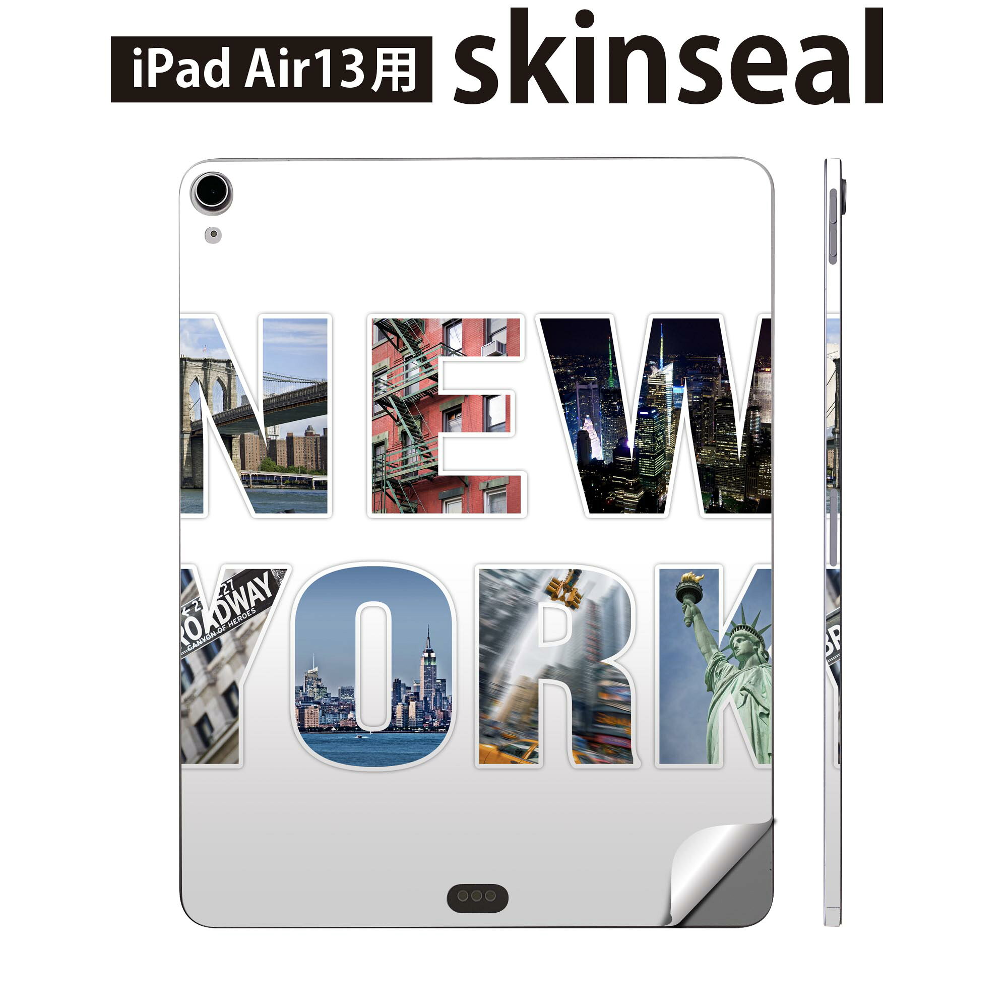 商品特徴・貼るだけでおしゃれに簡単着せ替え、iPadair 13 全面デザインスキンシール！・高精細プリントで写真と遜色がない仕上がり！・ちょっとしたすり傷から端末を保護！・「裸で持つ派」の人にはもちろん、お手持ちのクリアケース付けてもOK...