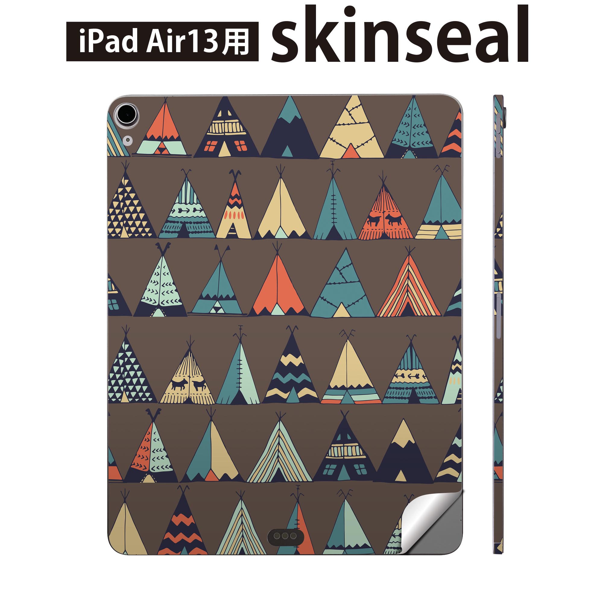 商品特徴・貼るだけでおしゃれに簡単着せ替え、iPadair 13 全面デザインスキンシール！・高精細プリントで写真と遜色がない仕上がり！・ちょっとしたすり傷から端末を保護！・「裸で持つ派」の人にはもちろん、お手持ちのクリアケース付けてもOK...