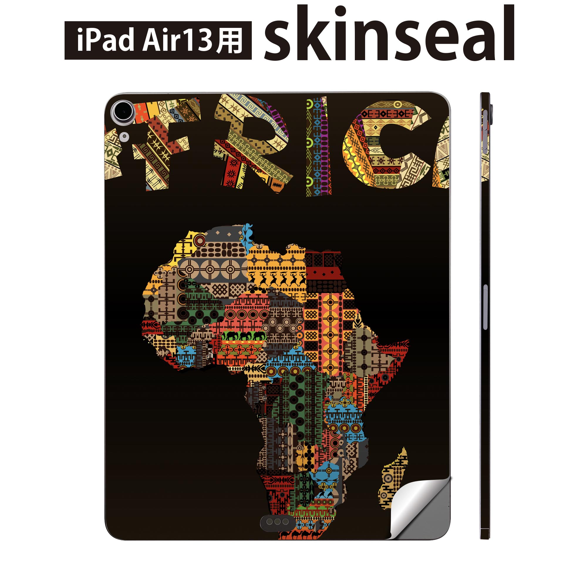 商品特徴・貼るだけでおしゃれに簡単着せ替え、iPadair 13 全面デザインスキンシール！・高精細プリントで写真と遜色がない仕上がり！・ちょっとしたすり傷から端末を保護！・「裸で持つ派」の人にはもちろん、お手持ちのクリアケース付けてもOK...