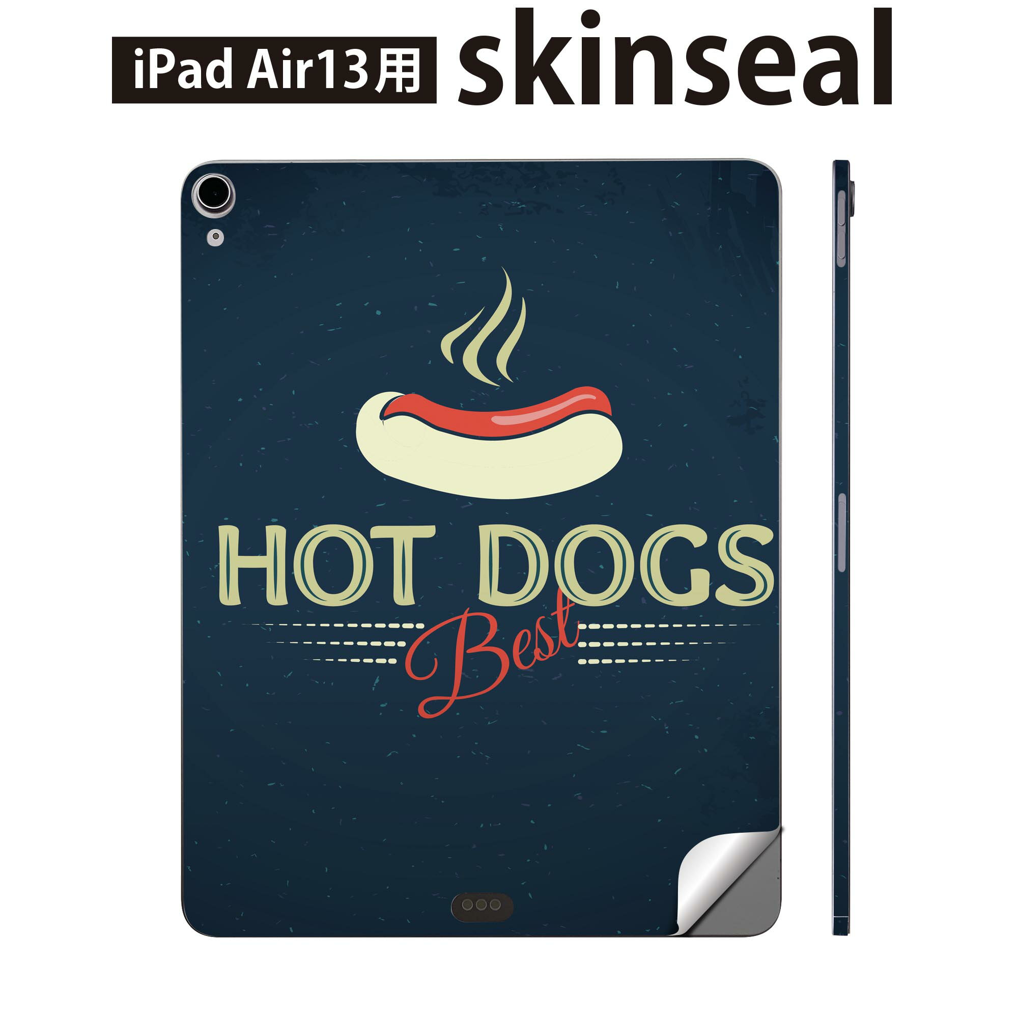 商品特徴・貼るだけでおしゃれに簡単着せ替え、iPadair 13 全面デザインスキンシール！・高精細プリントで写真と遜色がない仕上がり！・ちょっとしたすり傷から端末を保護！・「裸で持つ派」の人にはもちろん、お手持ちのクリアケース付けてもOK...