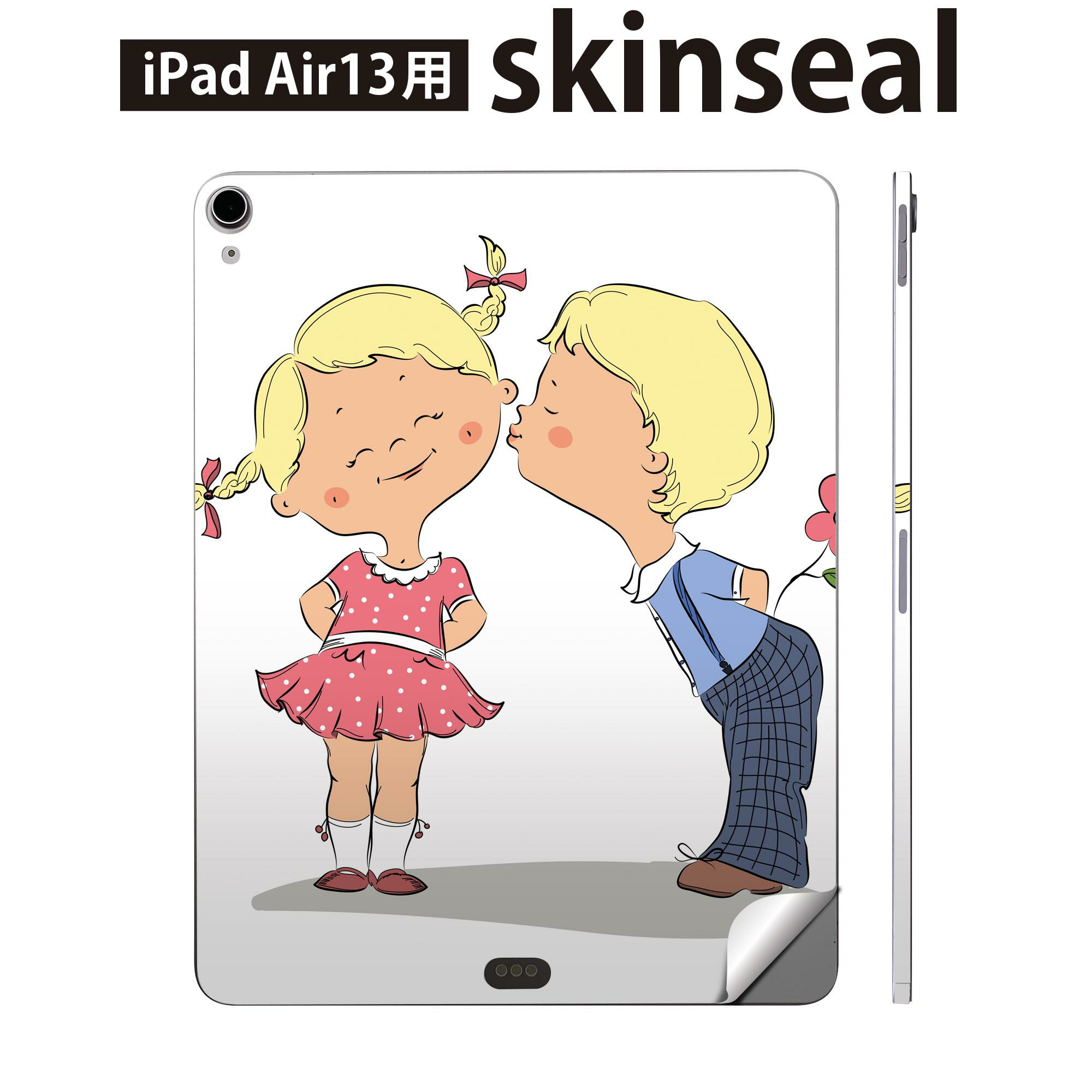 商品特徴・貼るだけでおしゃれに簡単着せ替え、iPadair 13 全面デザインスキンシール！・高精細プリントで写真と遜色がない仕上がり！・ちょっとしたすり傷から端末を保護！・「裸で持つ派」の人にはもちろん、お手持ちのクリアケース付けてもOK...