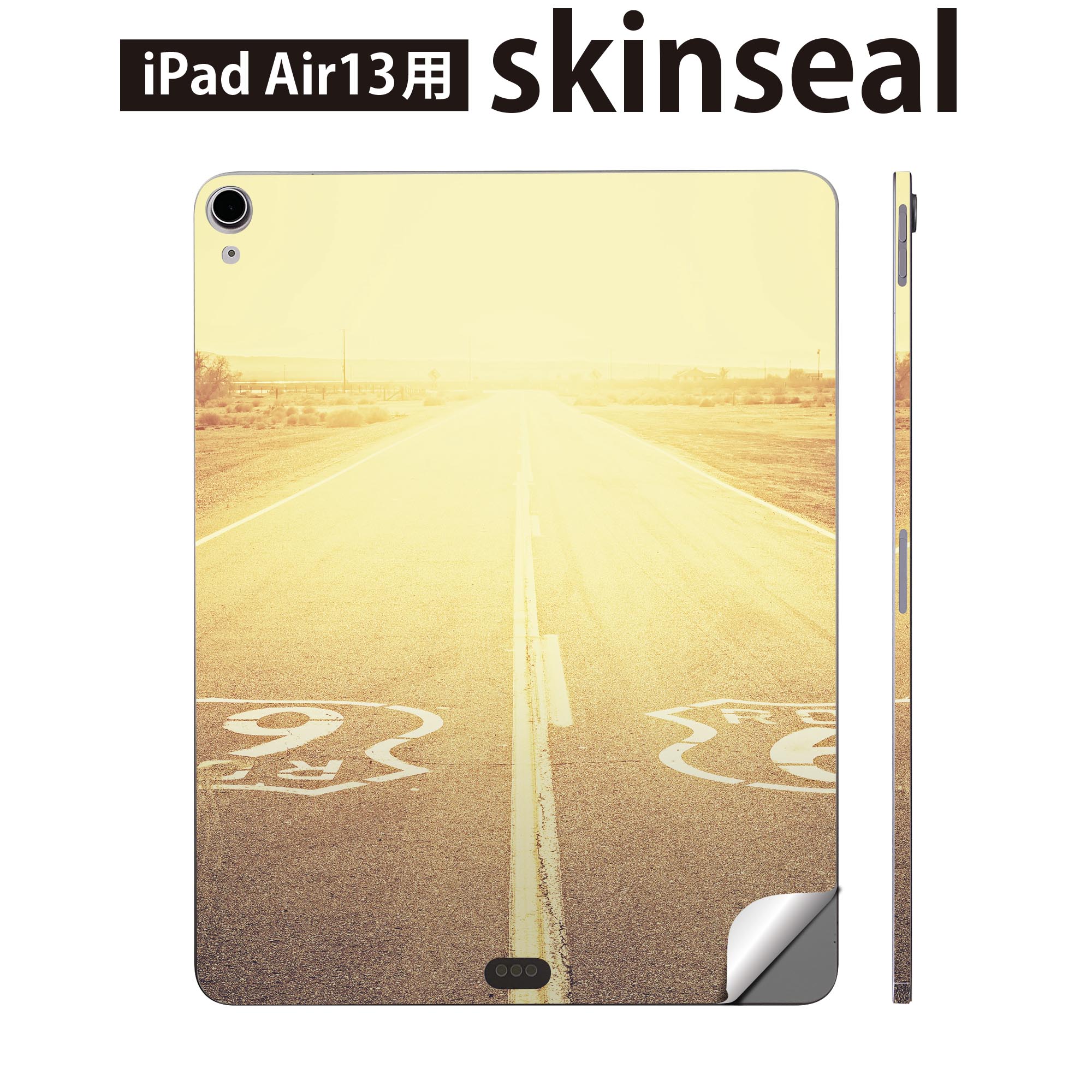 商品特徴・貼るだけでおしゃれに簡単着せ替え、iPadair 13 全面デザインスキンシール！・高精細プリントで写真と遜色がない仕上がり！・ちょっとしたすり傷から端末を保護！・「裸で持つ派」の人にはもちろん、お手持ちのクリアケース付けてもOK...