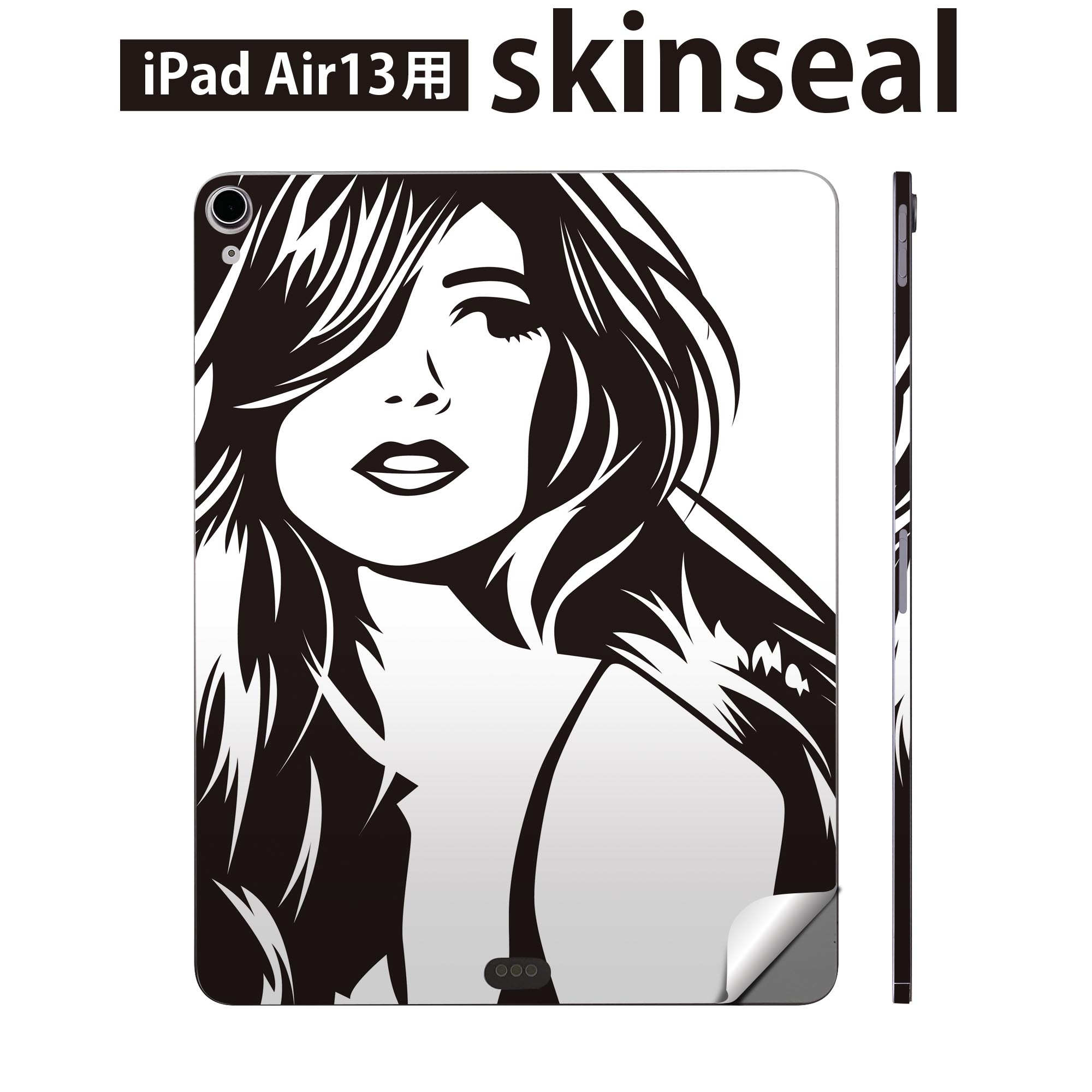 商品特徴・貼るだけでおしゃれに簡単着せ替え、iPadair 13 全面デザインスキンシール！・高精細プリントで写真と遜色がない仕上がり！・ちょっとしたすり傷から端末を保護！・「裸で持つ派」の人にはもちろん、お手持ちのクリアケース付けてもOK...