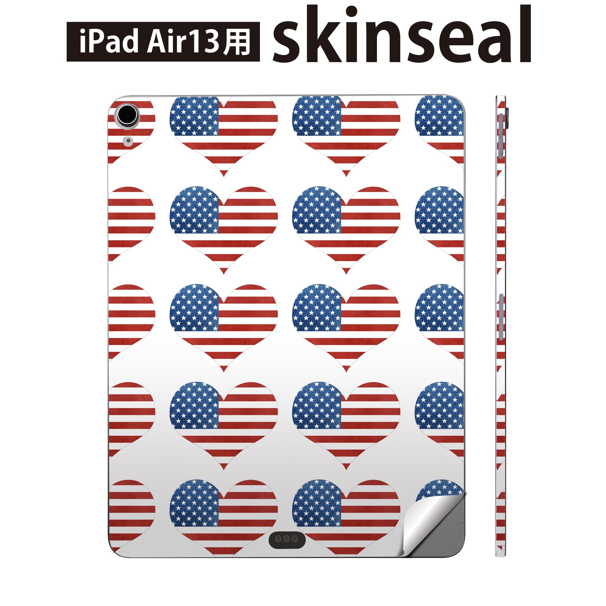 商品特徴・貼るだけでおしゃれに簡単着せ替え、iPadair 13 全面デザインスキンシール！・高精細プリントで写真と遜色がない仕上がり！・ちょっとしたすり傷から端末を保護！・「裸で持つ派」の人にはもちろん、お手持ちのクリアケース付けてもOK...